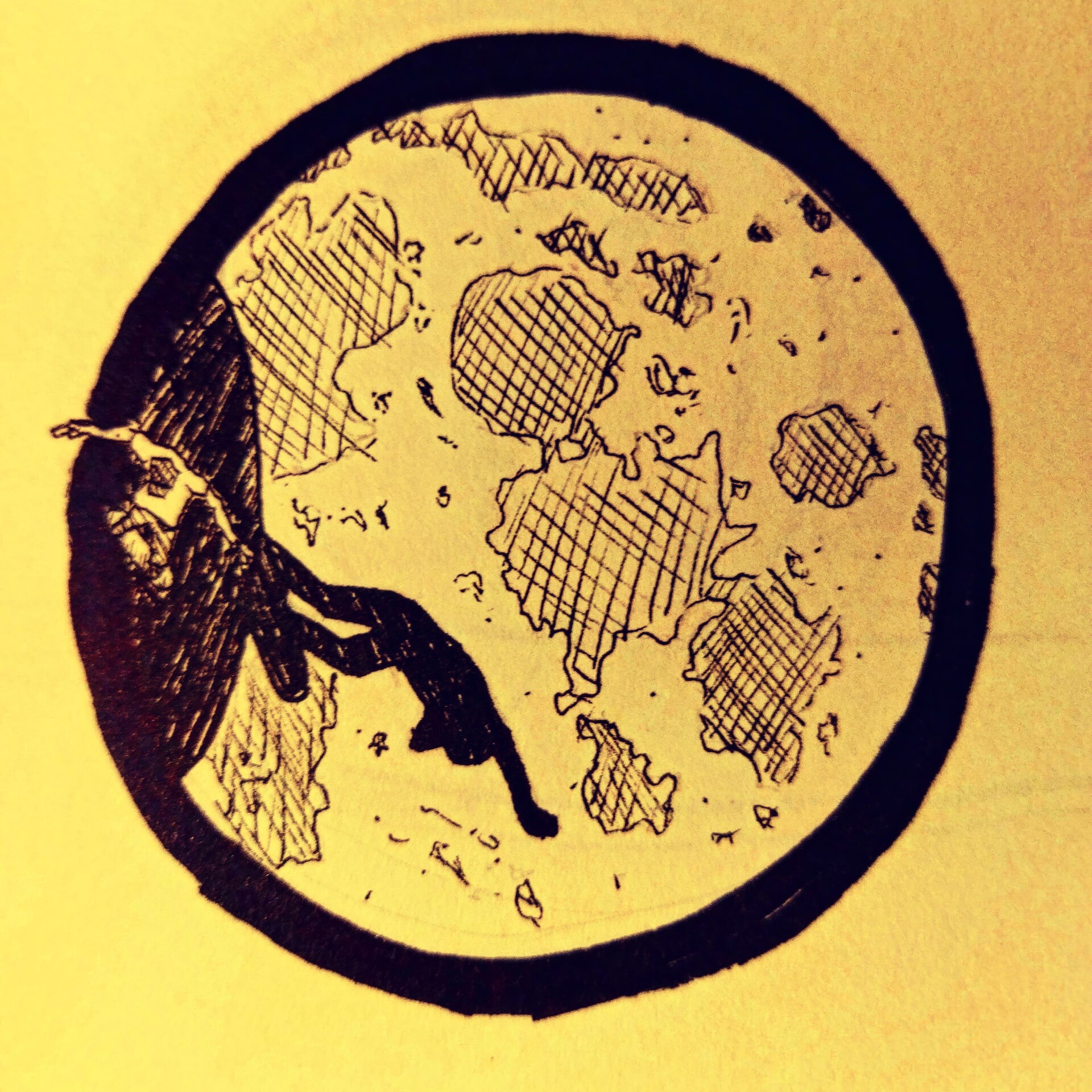 ArtStation - inktober #18 moon