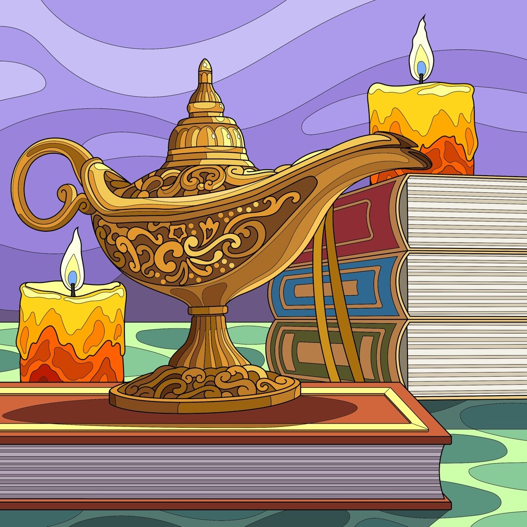 ArtStation - Genie Lamp