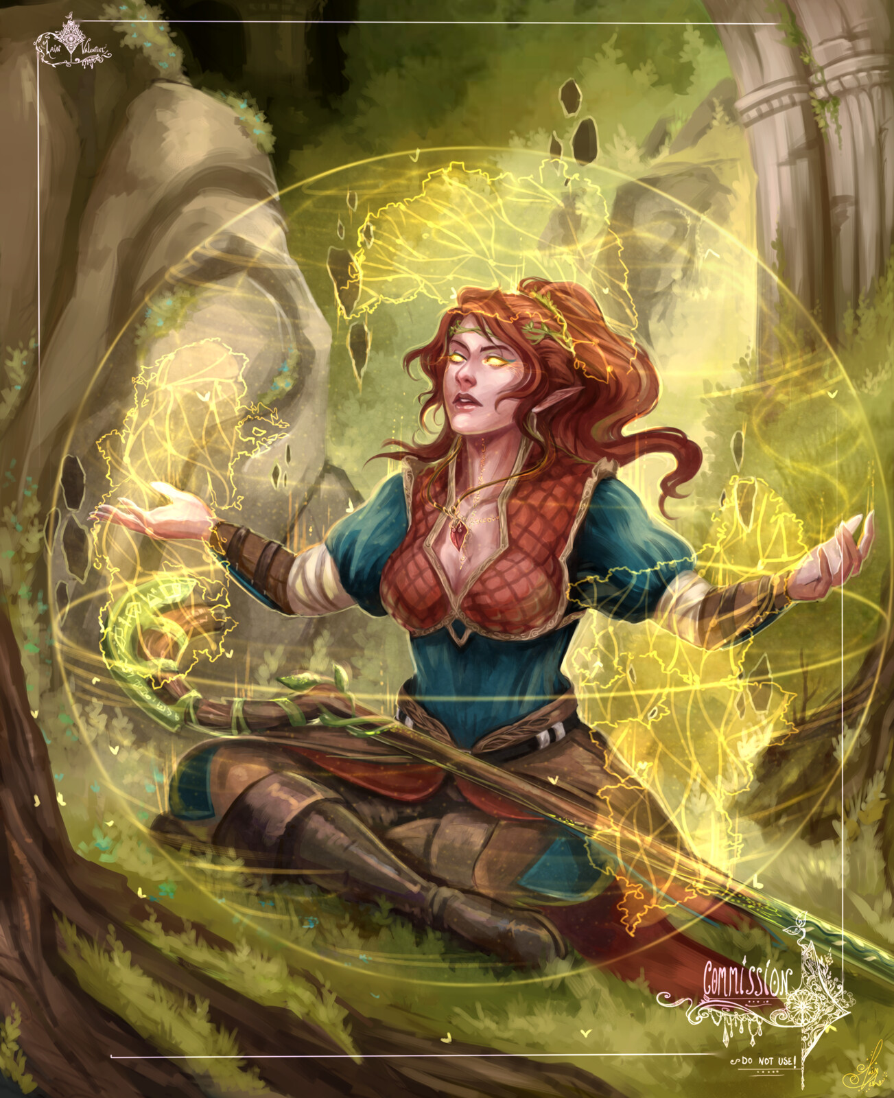 Lain Valentine - The Druidess