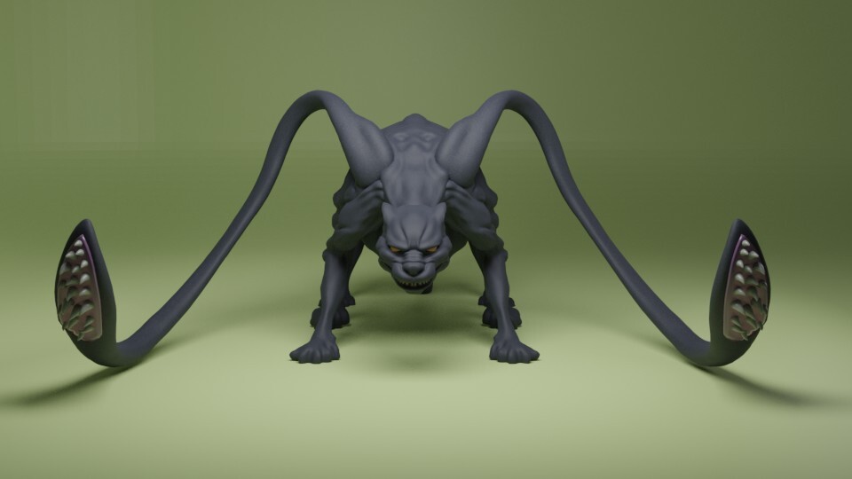 ArtStation - Displacer Beast