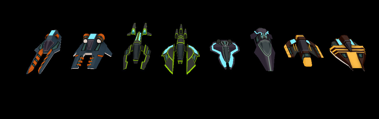 ArtStation - Racing Ships for mobile game