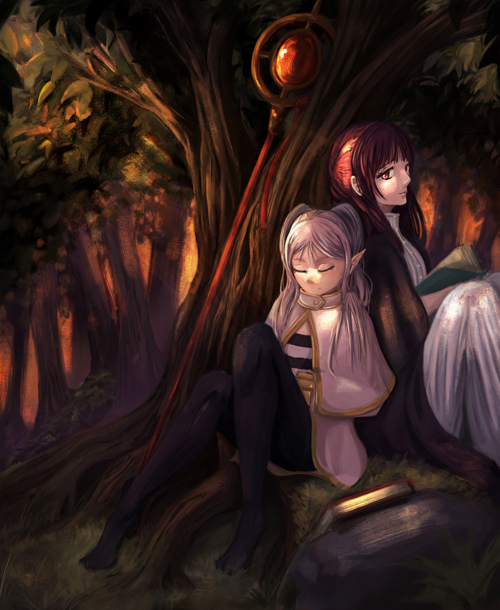 ArtStation - By the forest