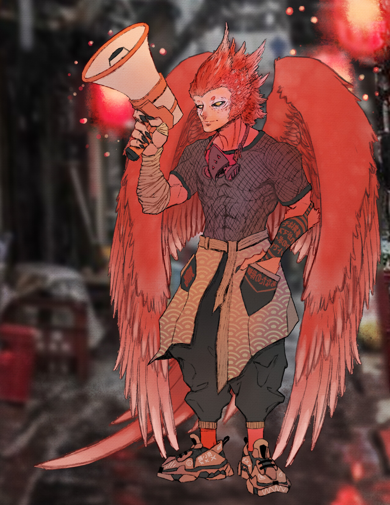 ArtStation - Bird Man