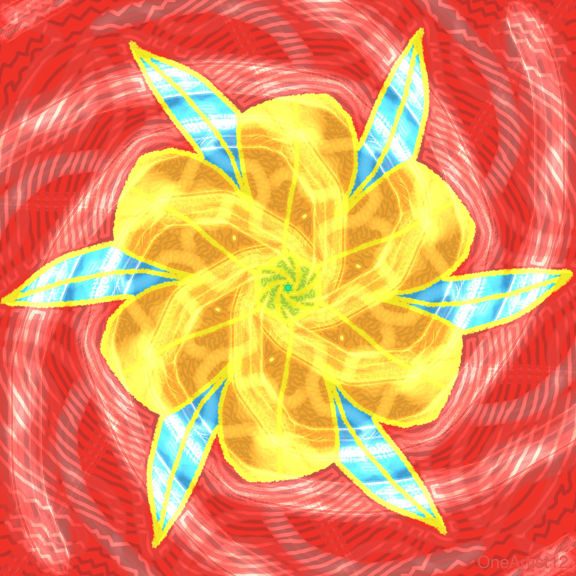 ArtStation - Glow Flower