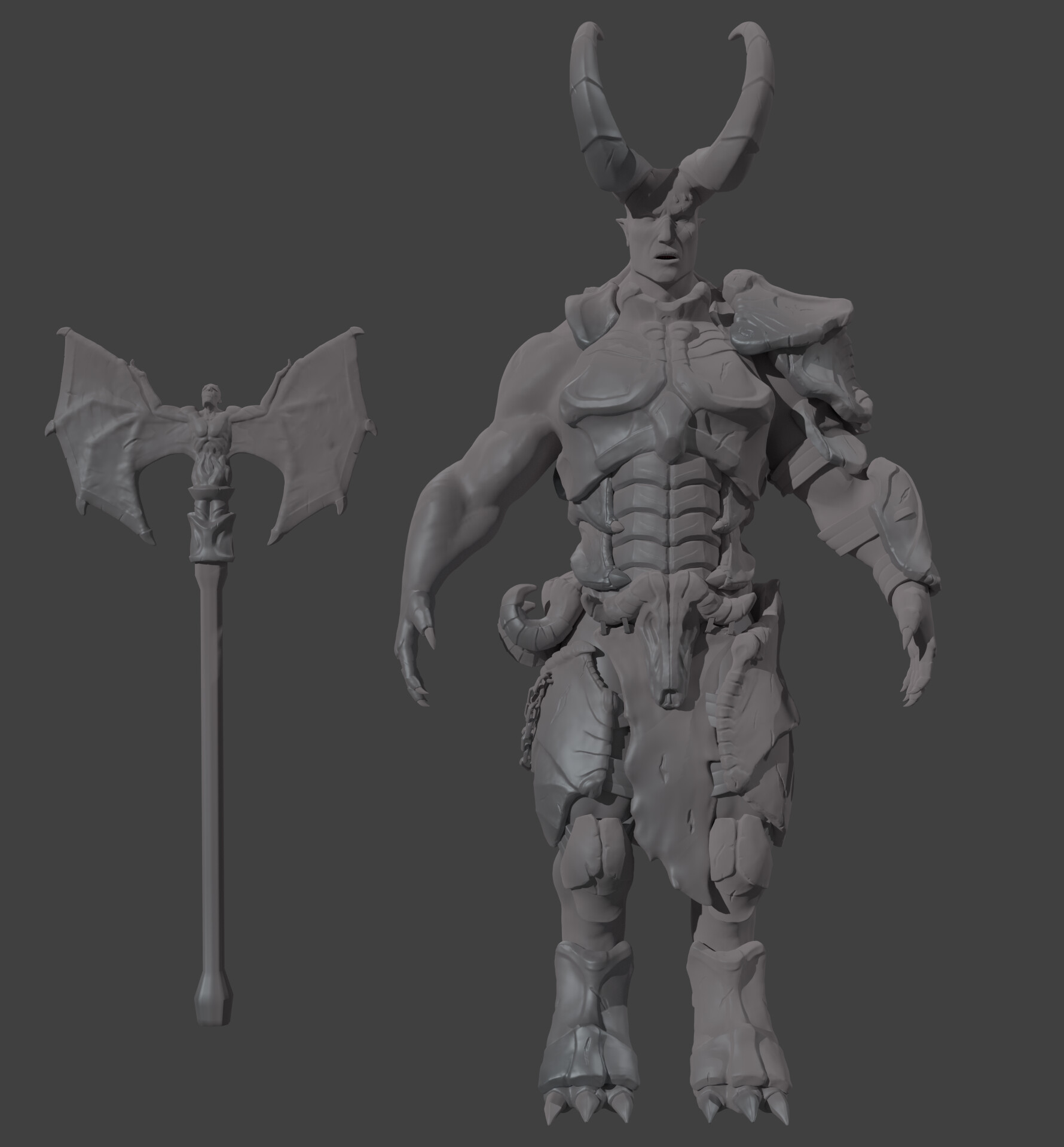 ArtStation - Demon-warriors