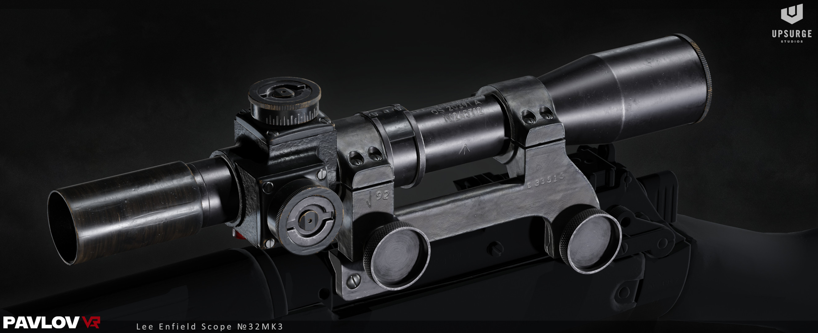 Upsurge Studios East - Pavlov VR - Lee-Enfield Attachments