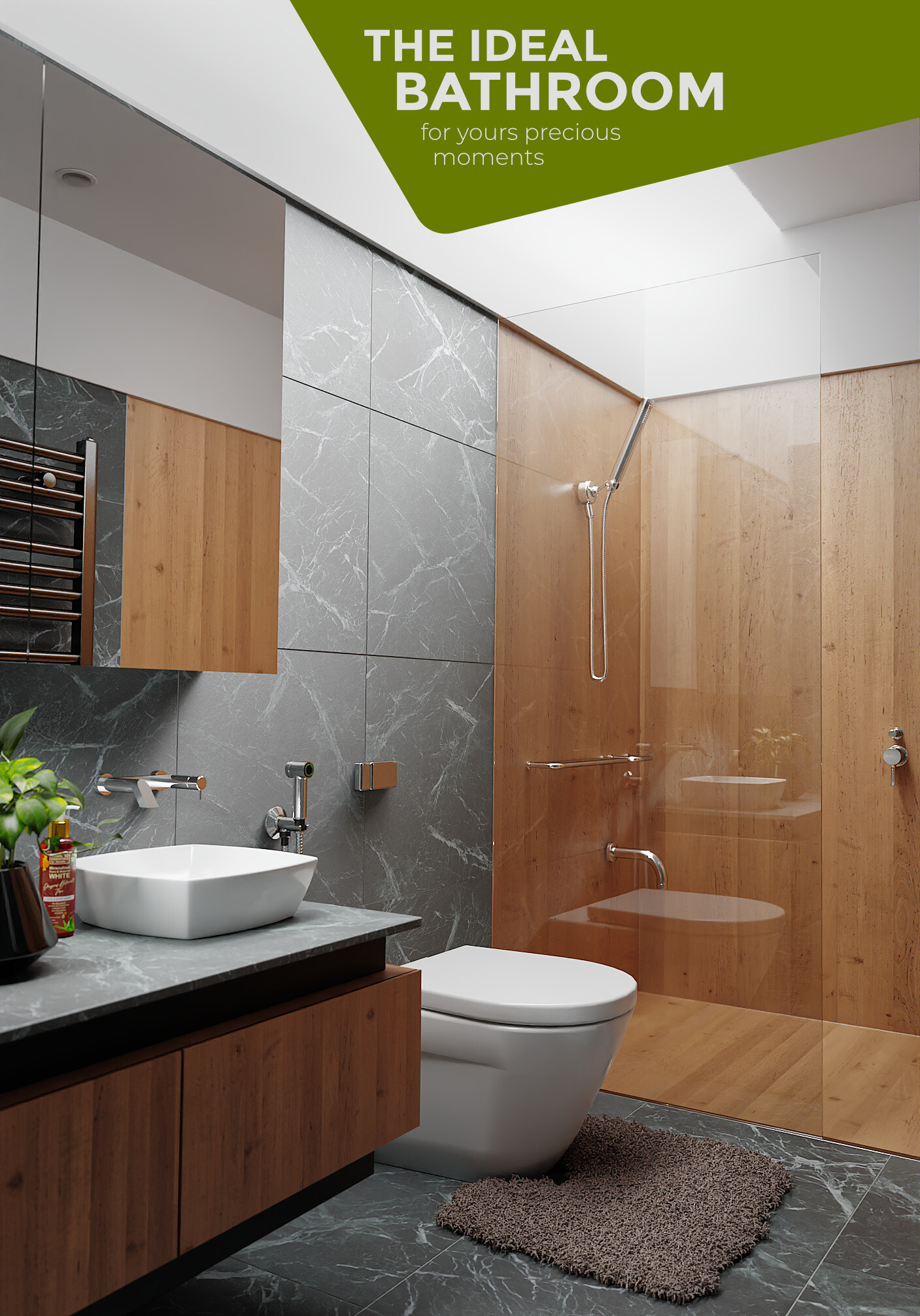 ArtStation - The Ideal Bathroom