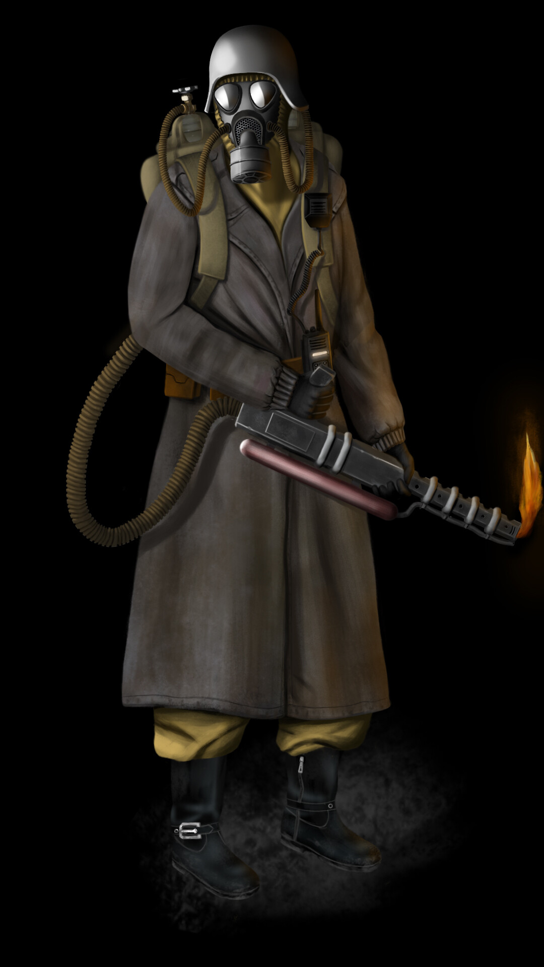 ArtStation - Fire Soldier