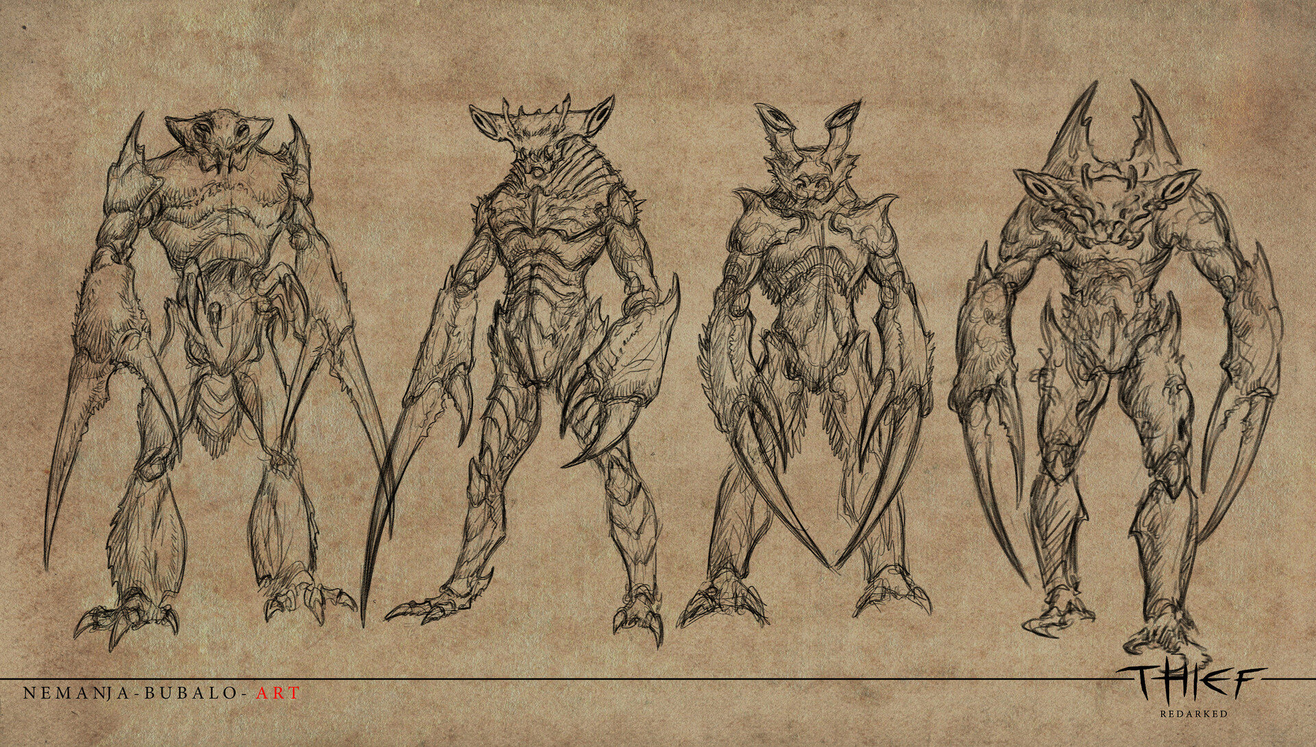 Nemanja Bubalo - Thief Redarked - Crayman Concept