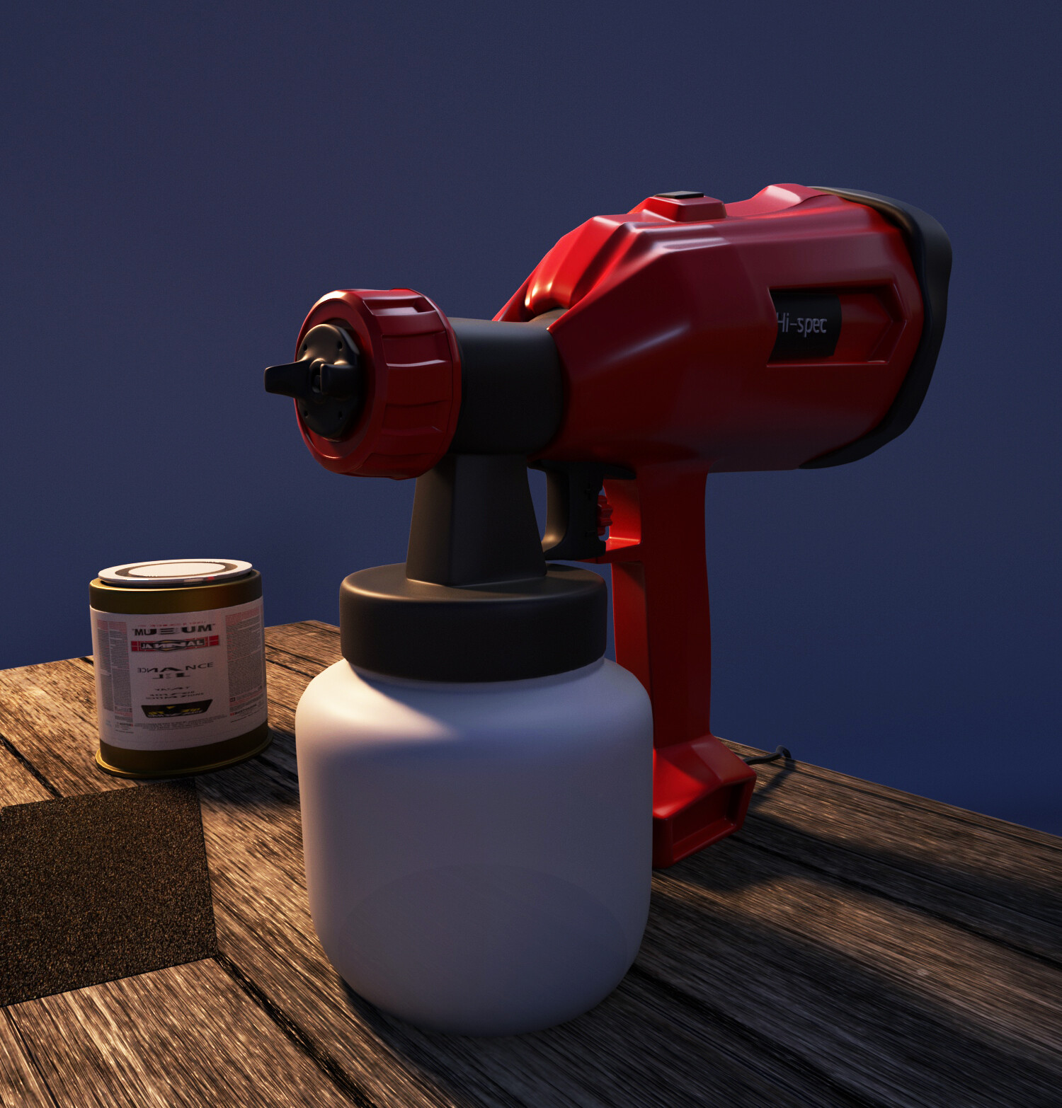 ArtStation - Electric paint spry gun