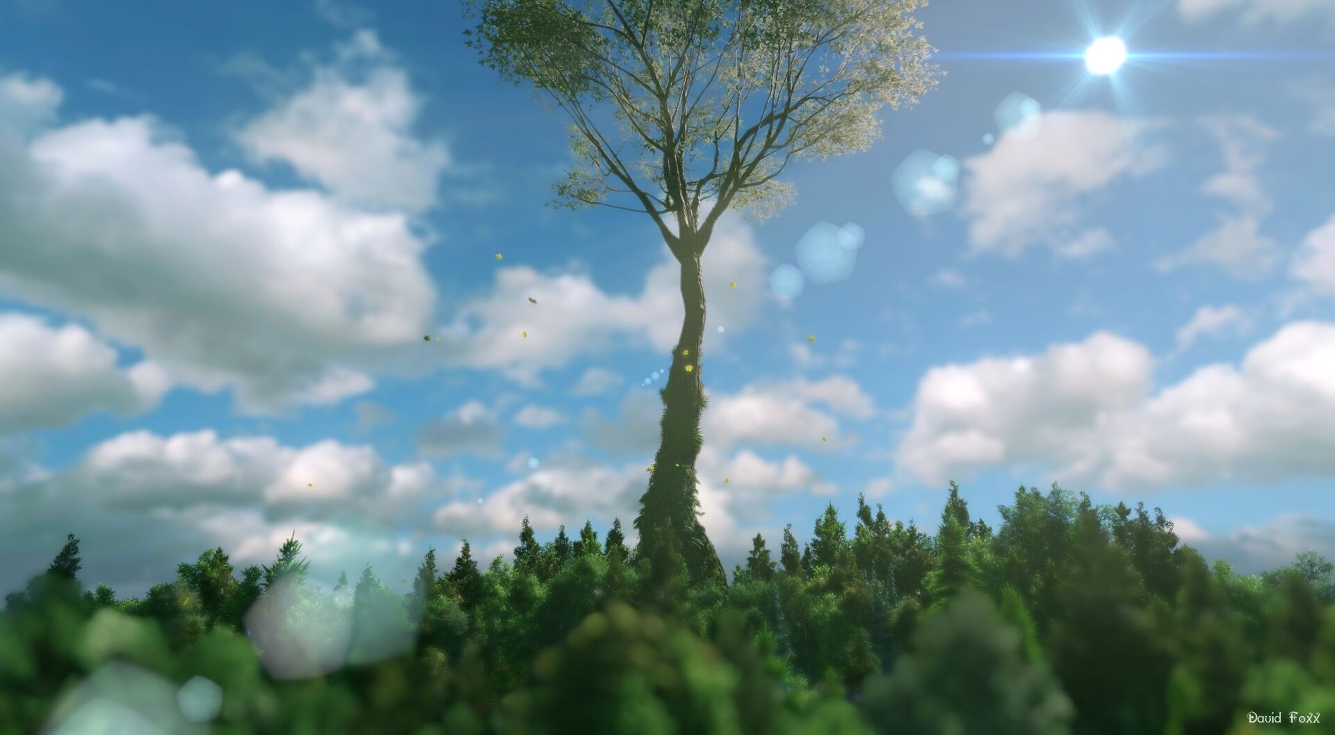 ArtStation - Giant tree