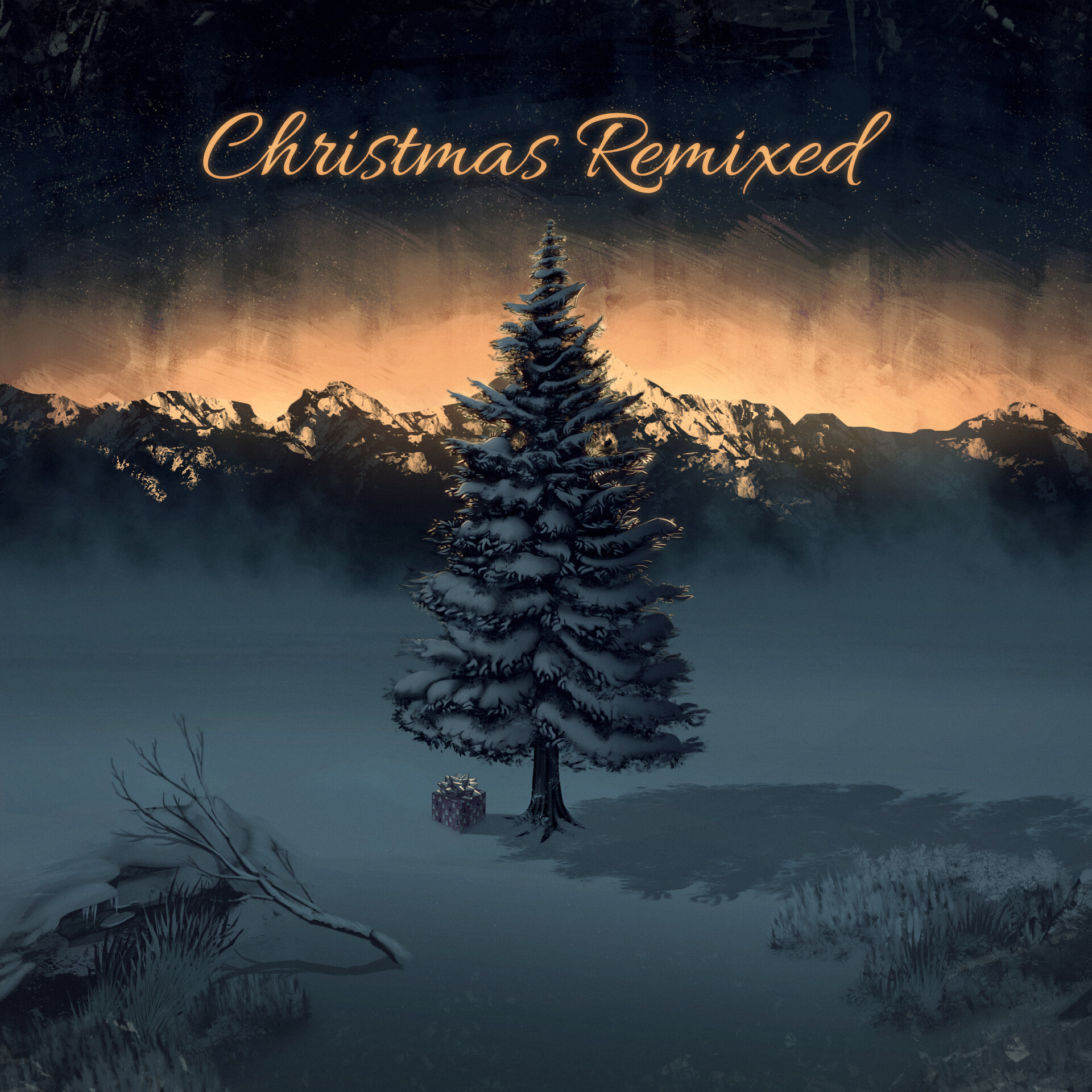 ArtStation - Christmas Remixed Album Cover