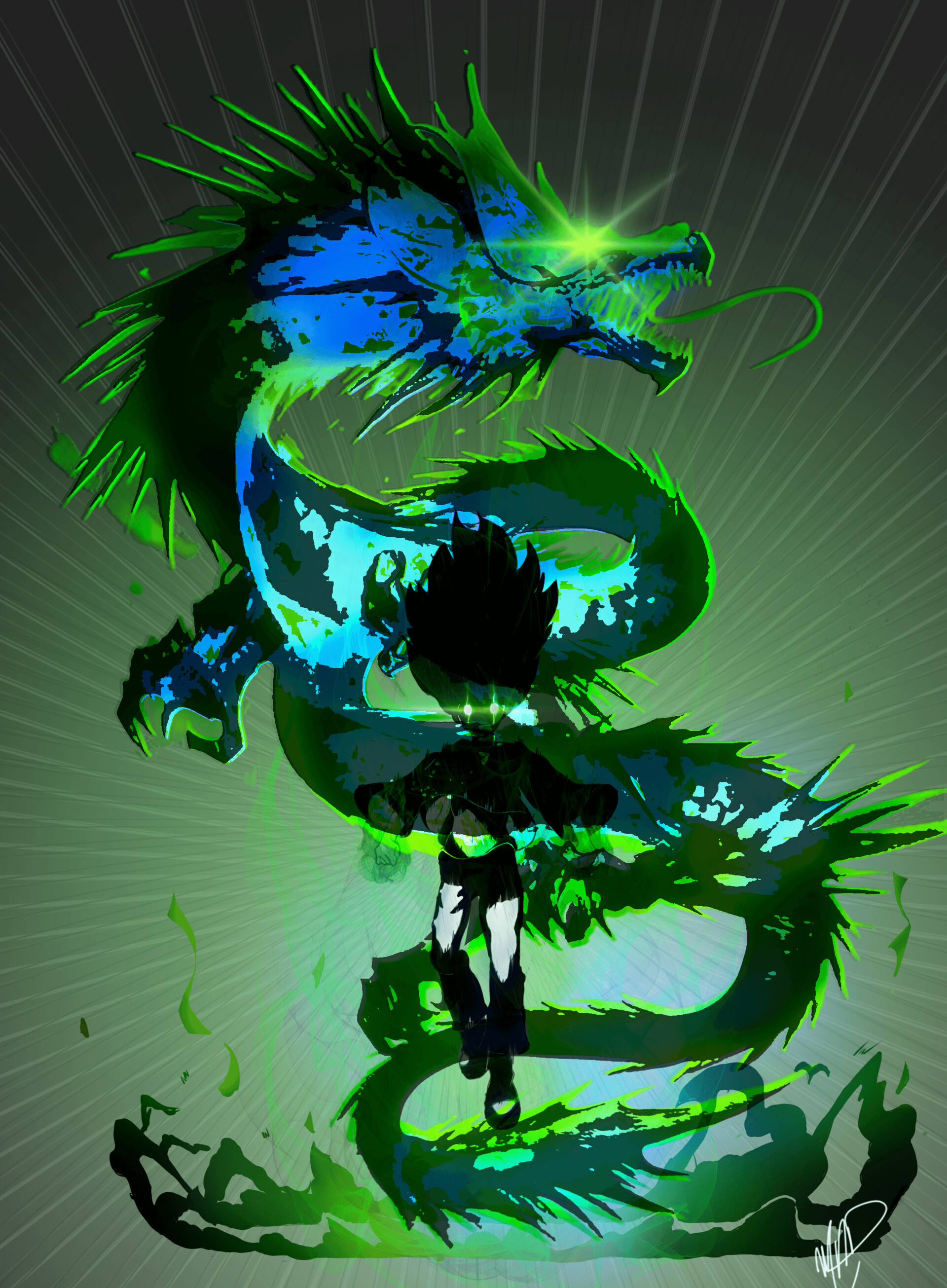 ArtStation - Power of The Green Dragon