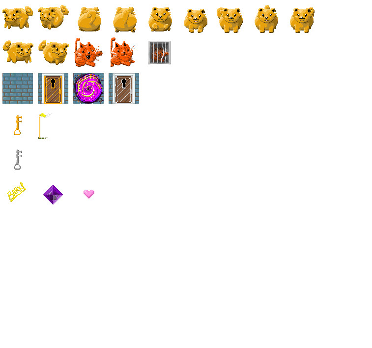 dog walking sprite sheet