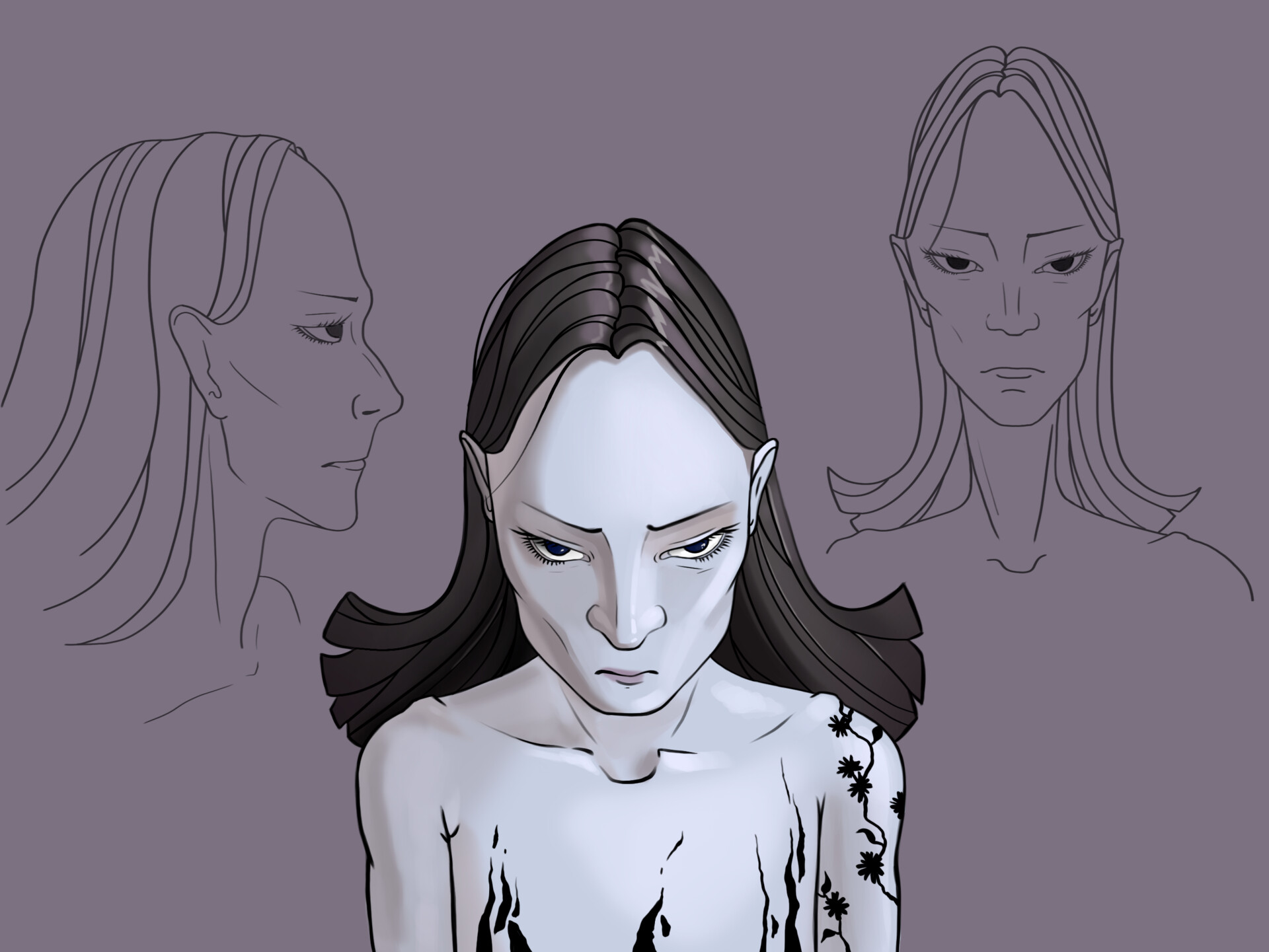 ArtStation - Evil girl