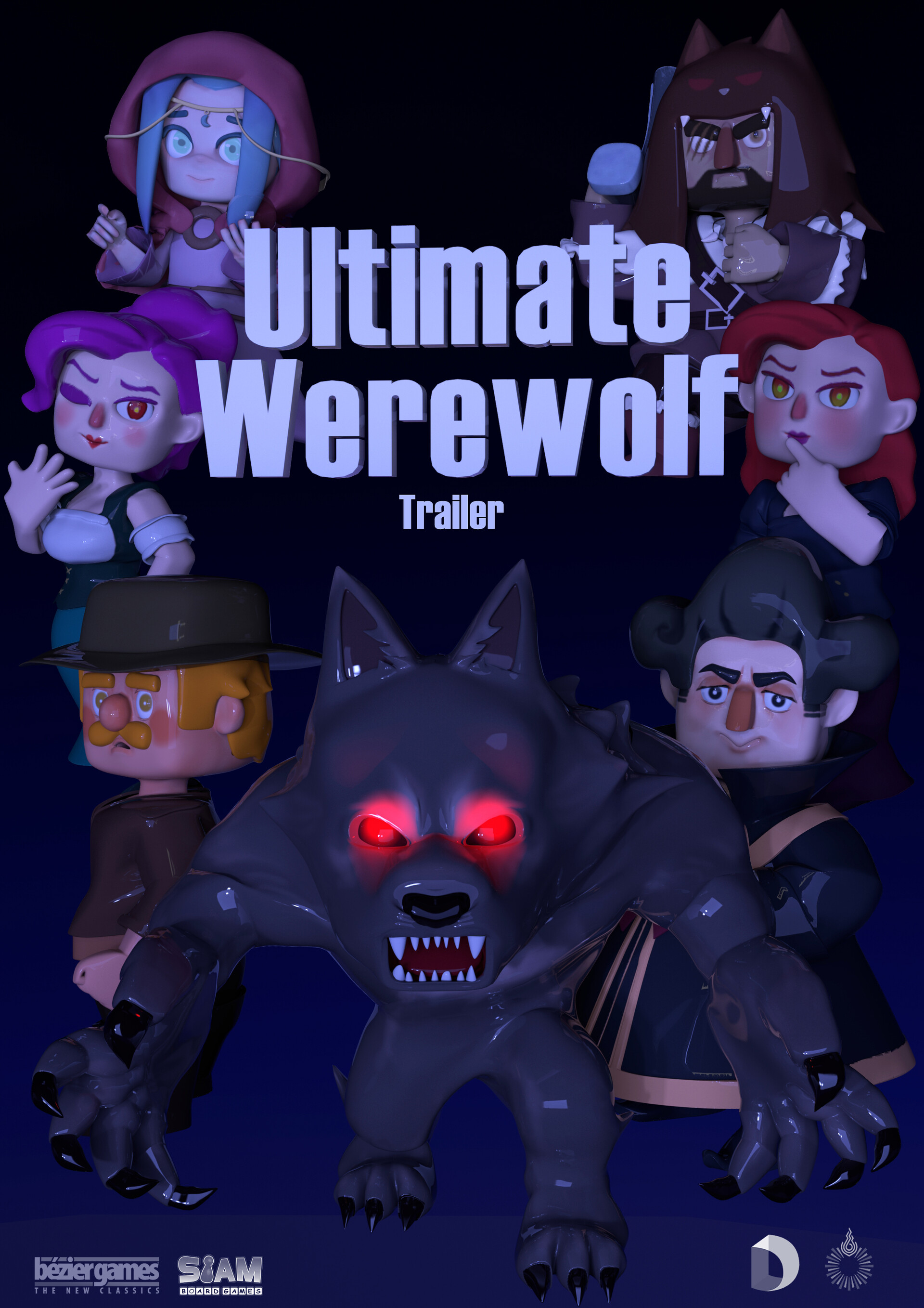 ArtStation - Ultimate Werewolf Character 3D modeling