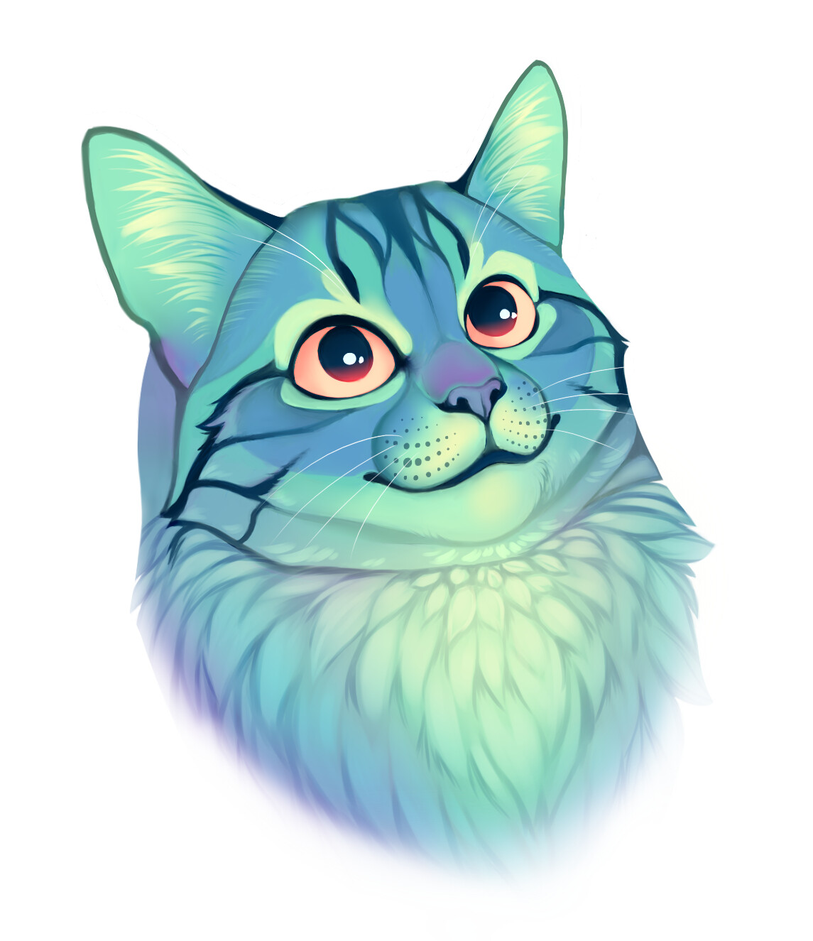 ArtStation - Aqua Cat