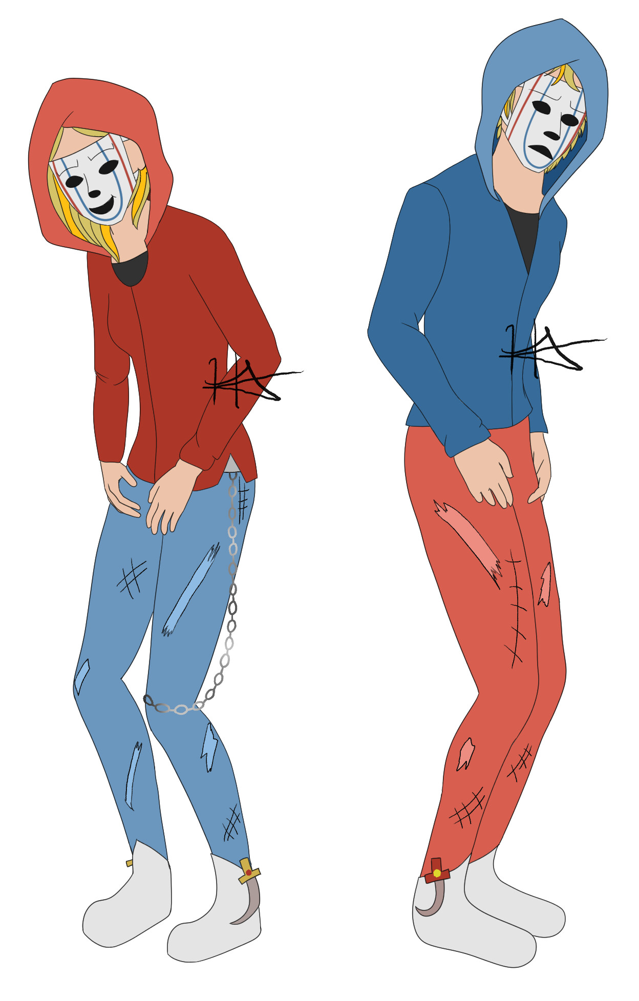 ArtStation - Omens - Deft and Keira