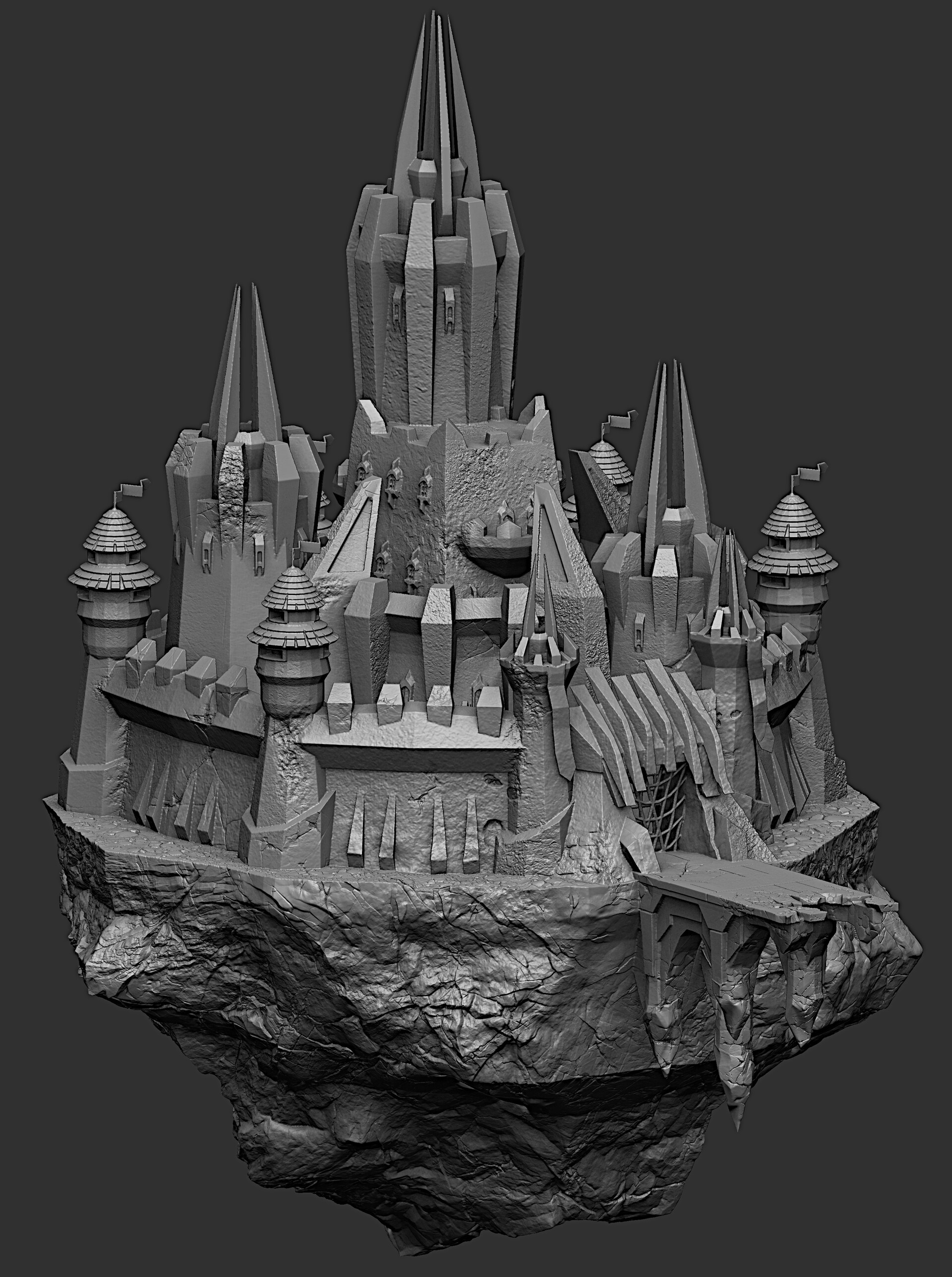 ArtStation - Ancient castle