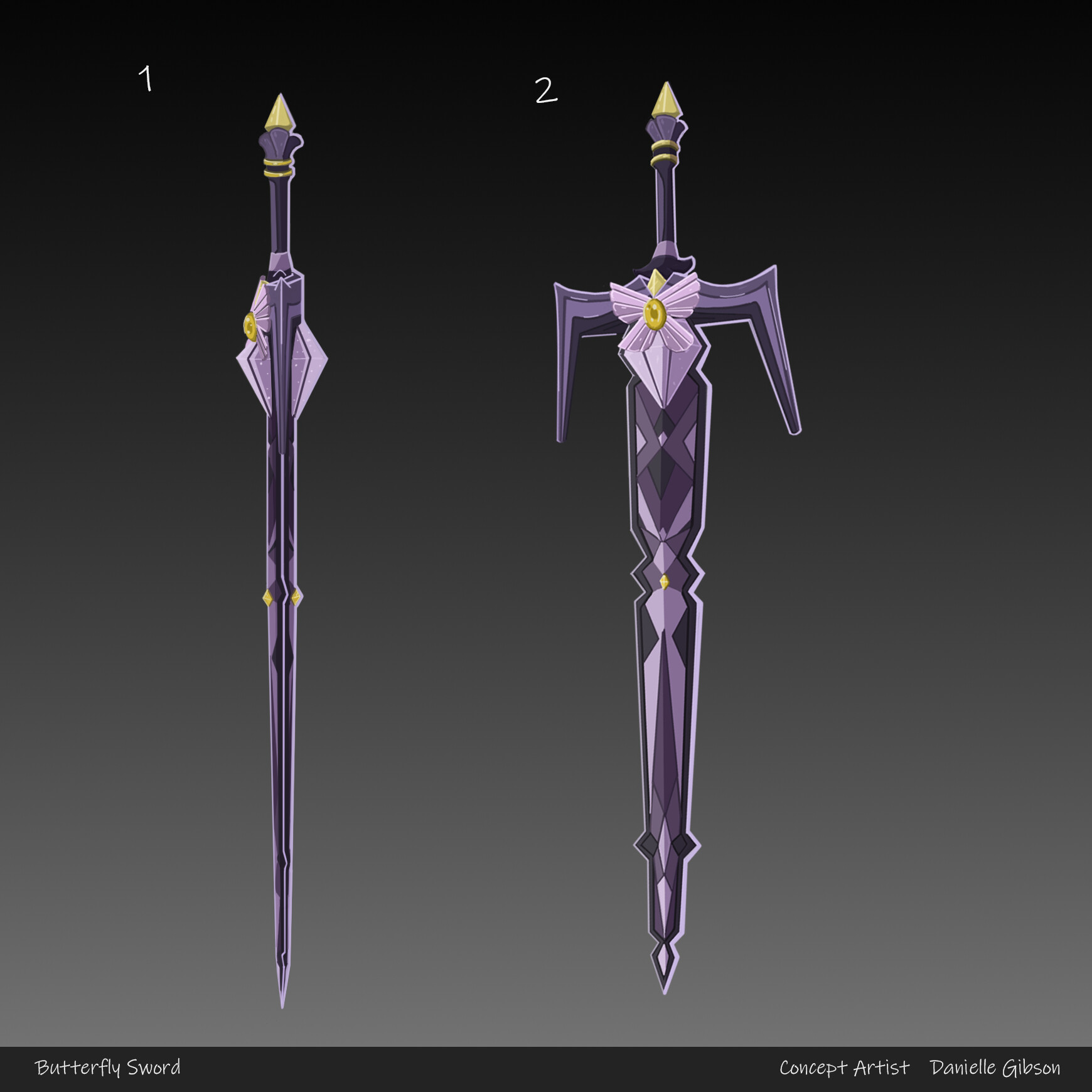ArtStation - Butterfly Sword