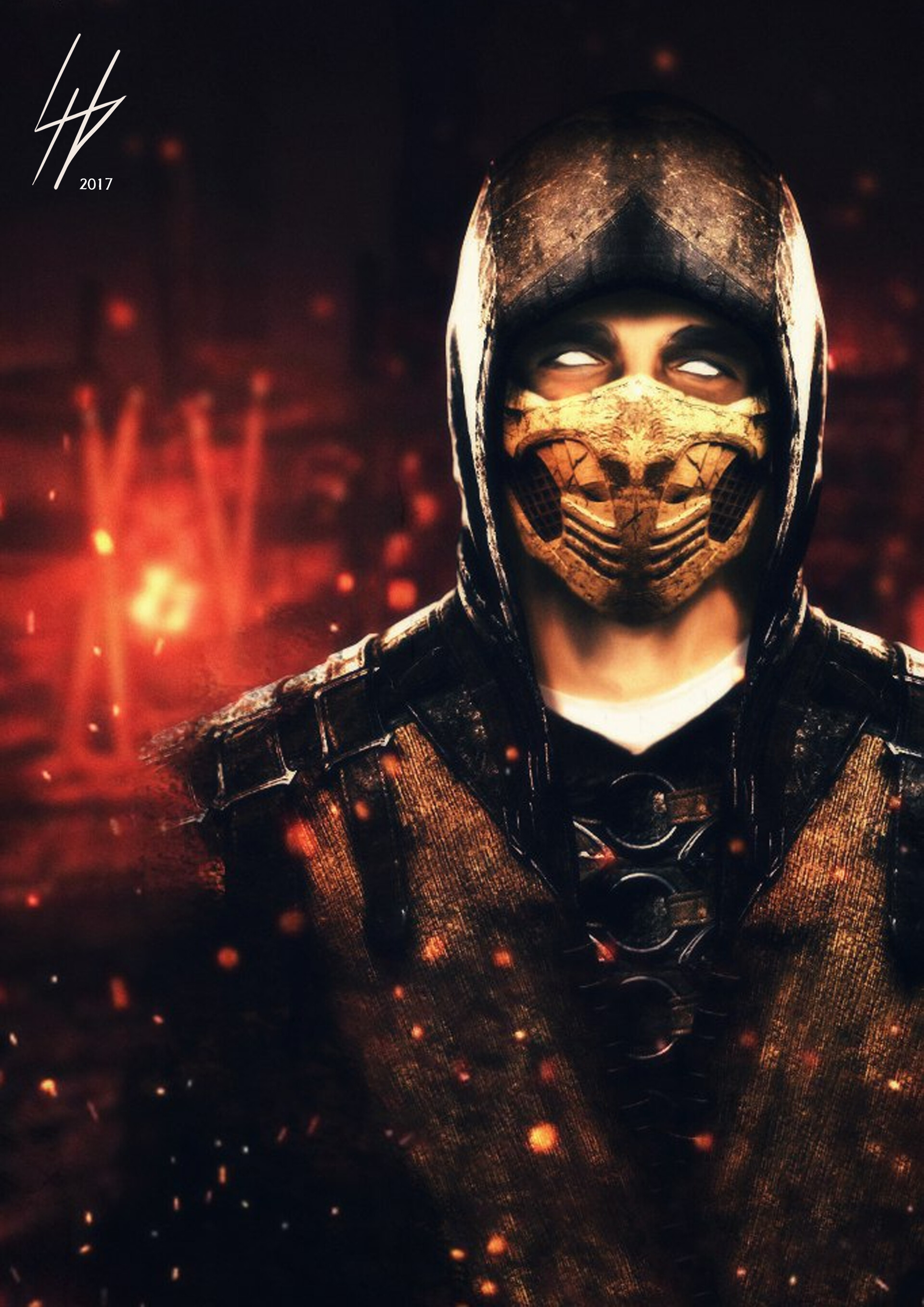 ArtStation - Ed Boon as Scorpion (Remade) 2017