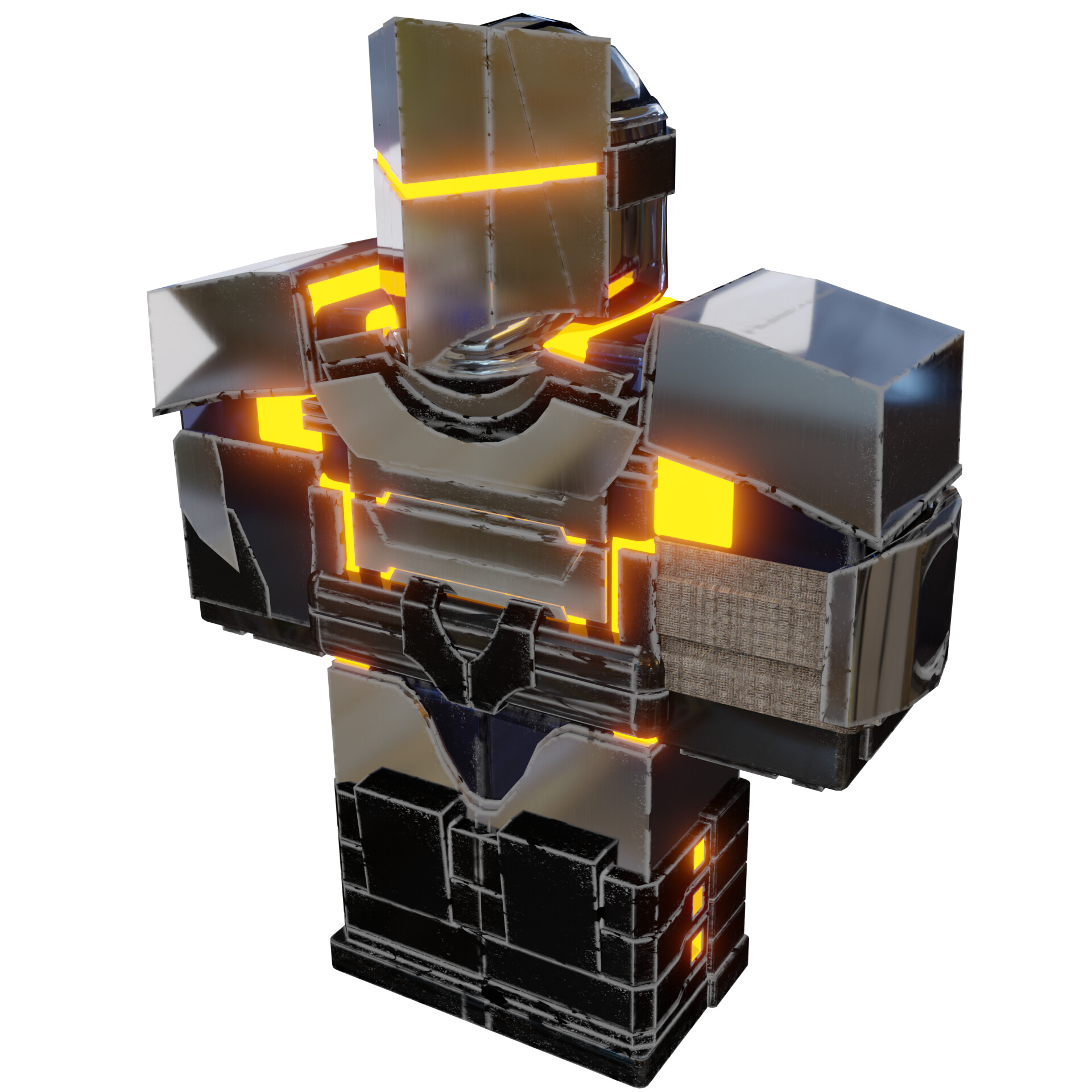 ArtStation - Personal Robot Knight Render