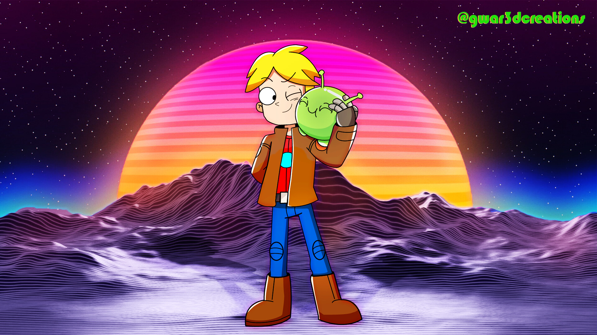 how to draw mooncake final space