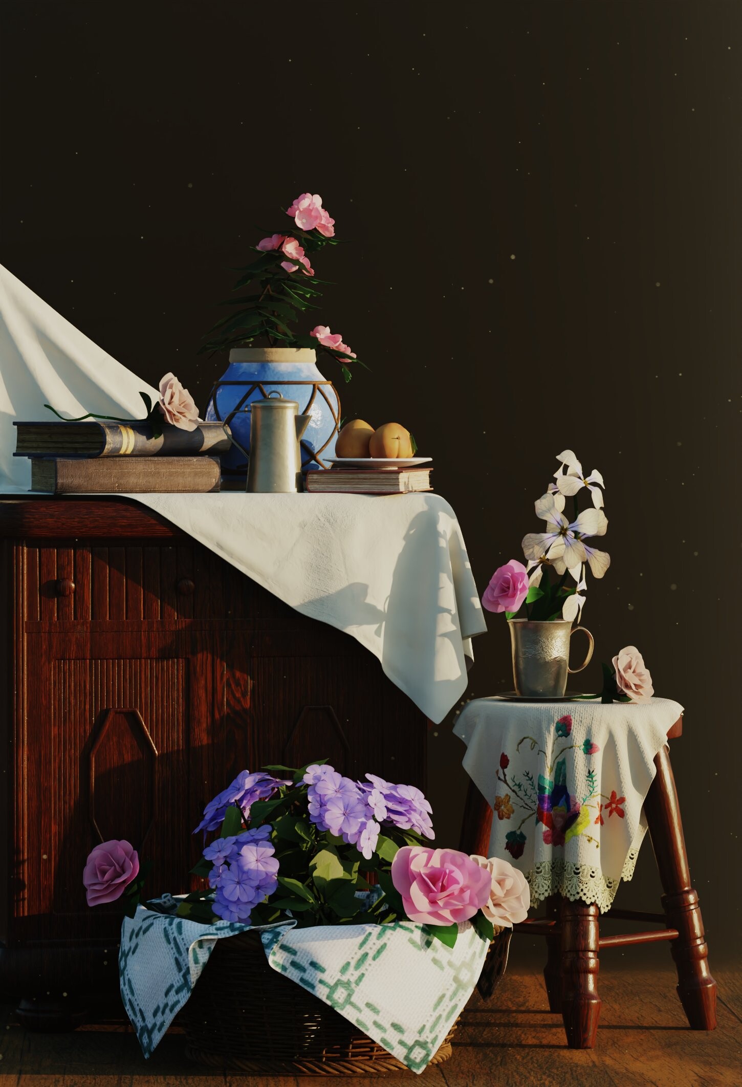 ArtStation - Still Life with a Silver Cup