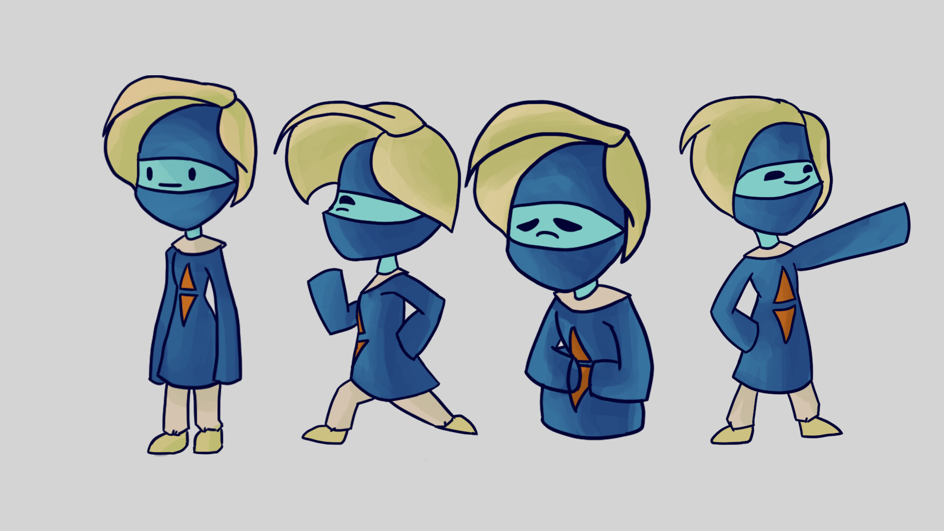 ArtStation - Character Illustrations for The Animation Program