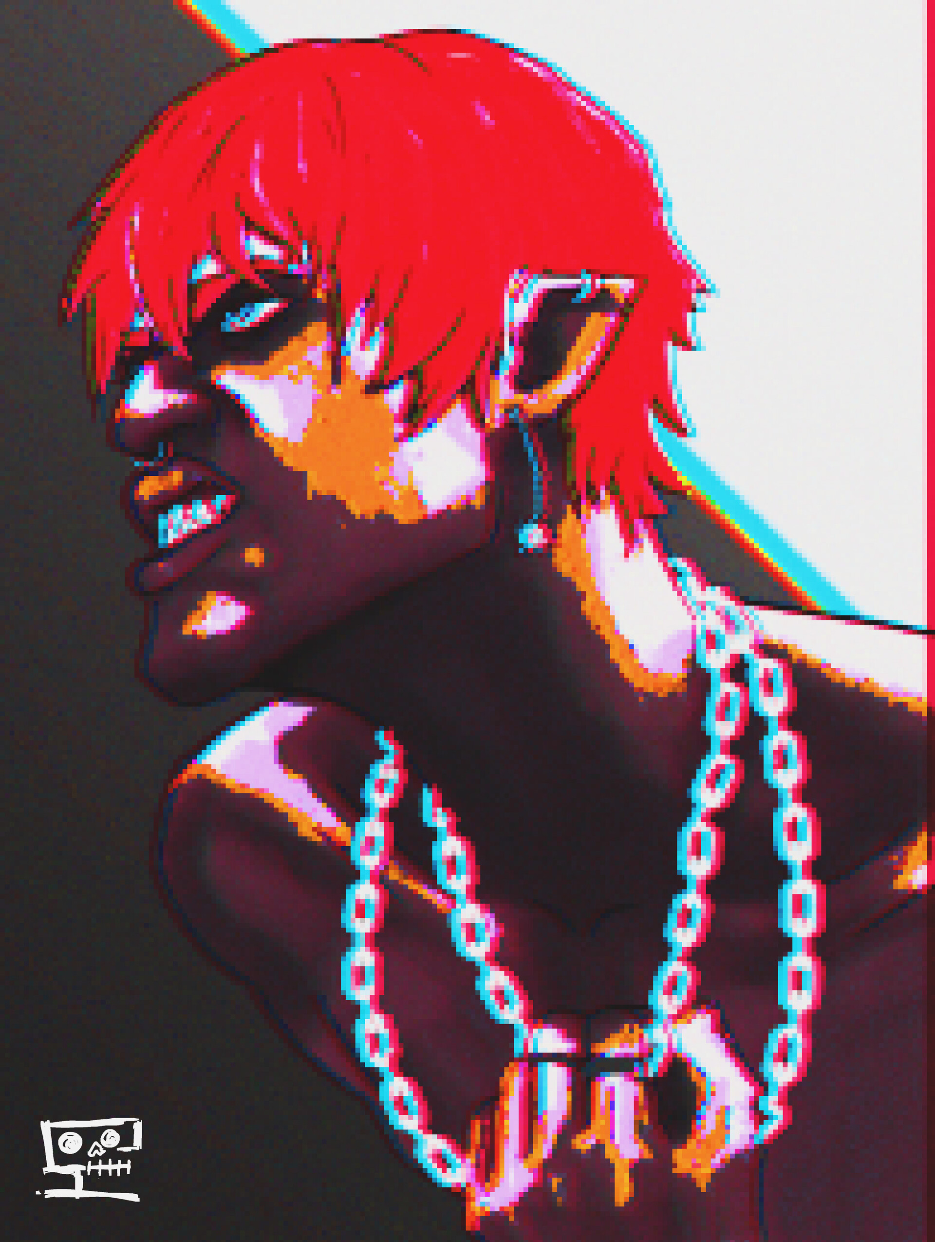 ArtStation - Retro game demon