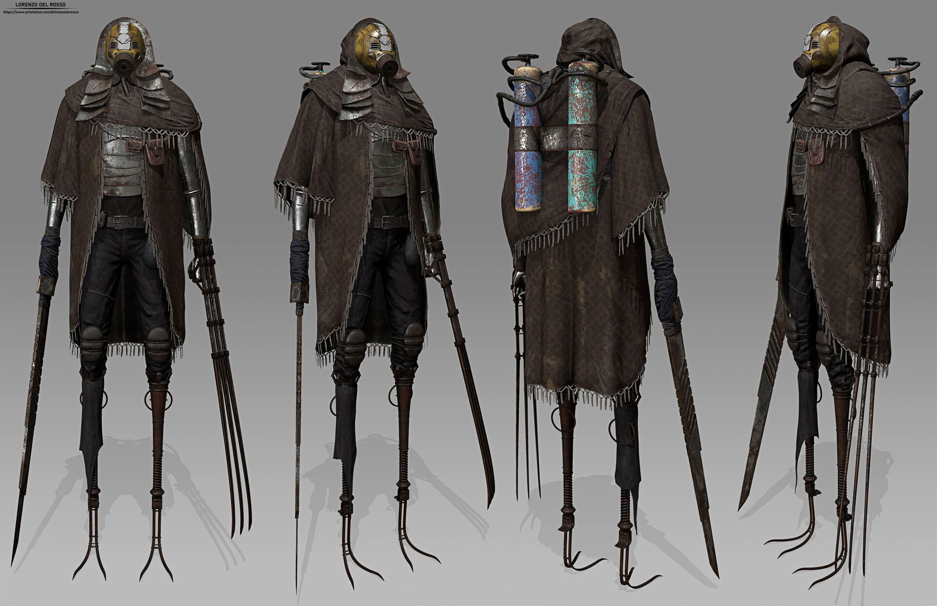 ArtStation - POST-APOCALYPTIC REAPER