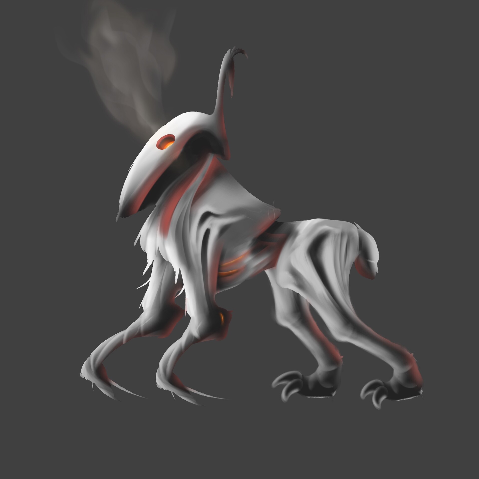 ArtStation - Heat monster