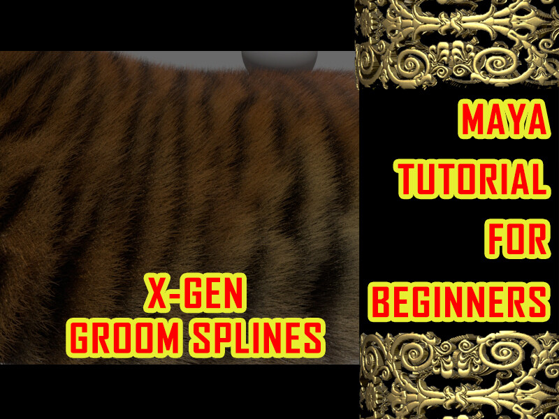 ArtStation - xgen basic | xgen | maya xgen |xgen fur | xgen fur ...