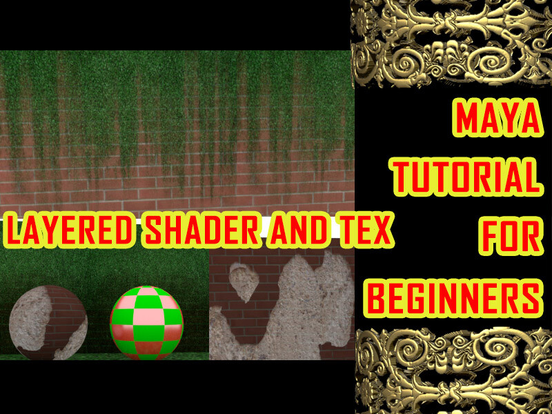 ArtStation - LAYERED SHADER AND LAYER TEXTURE IN MAYA