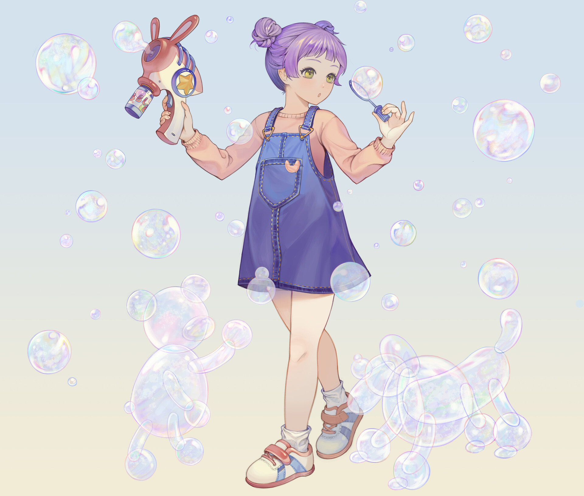 ArtStation - Bubble girl