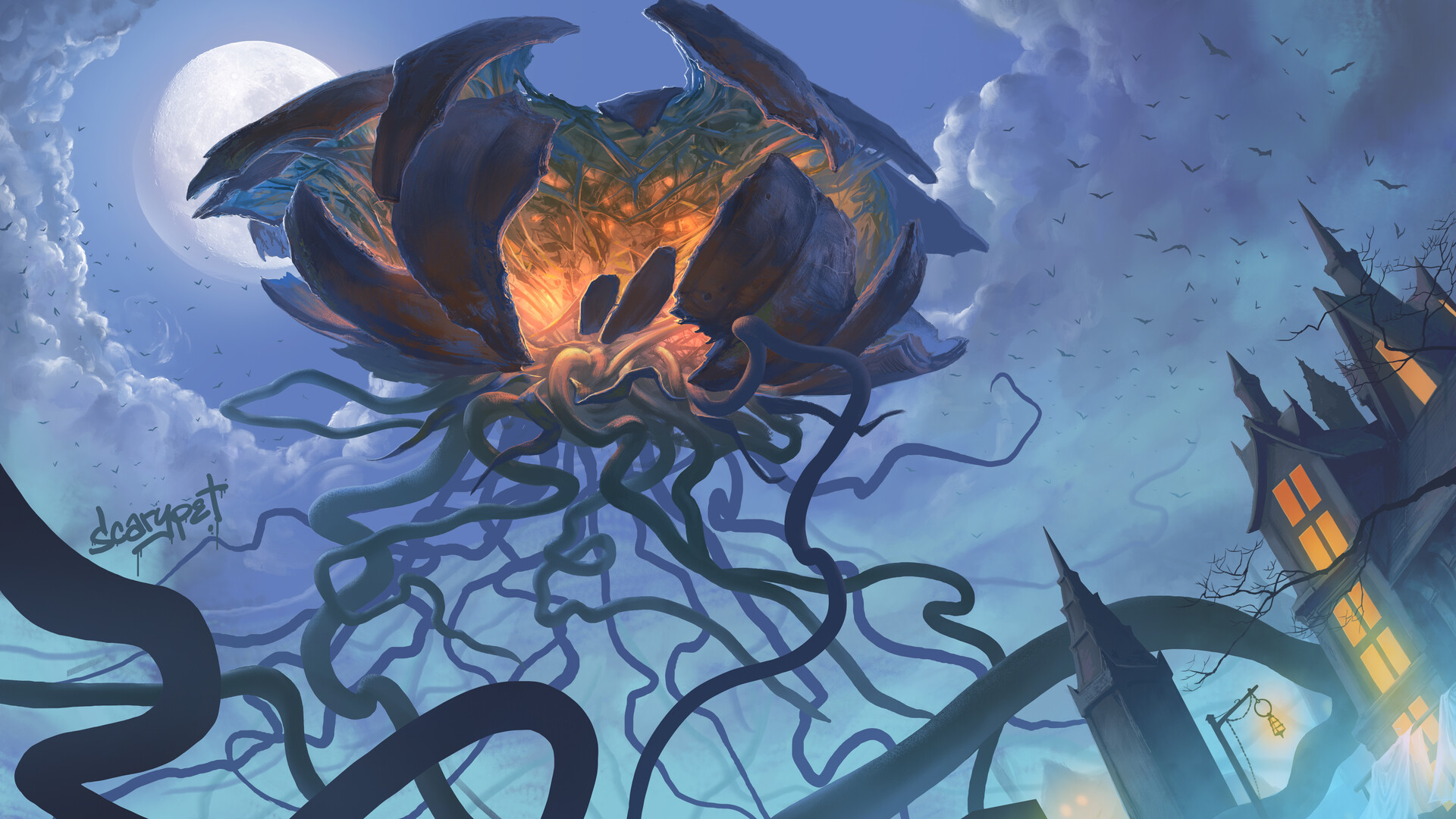 ArtStation - Emrakul, of Hallows Eve