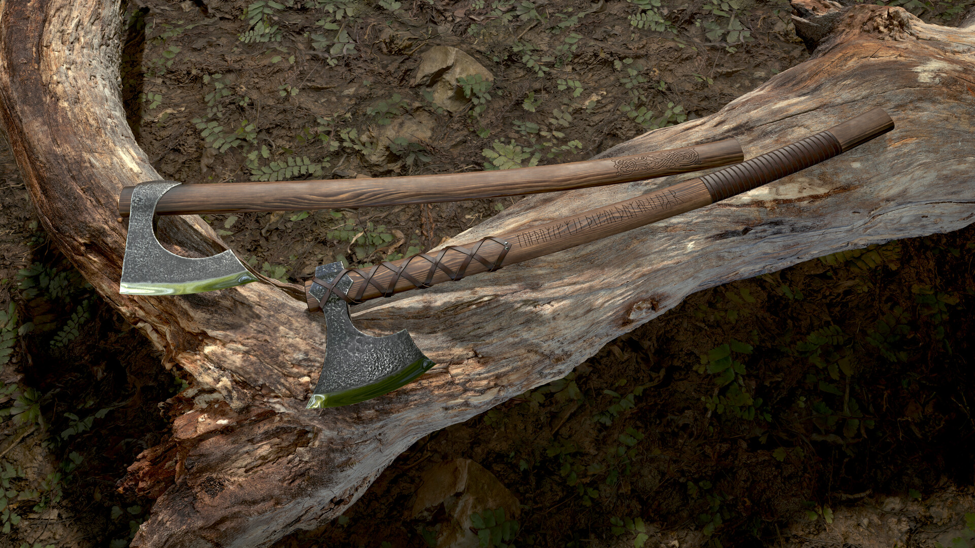 Igor Afanasev - Props and materials created by me for the project ,, Medieval smithy