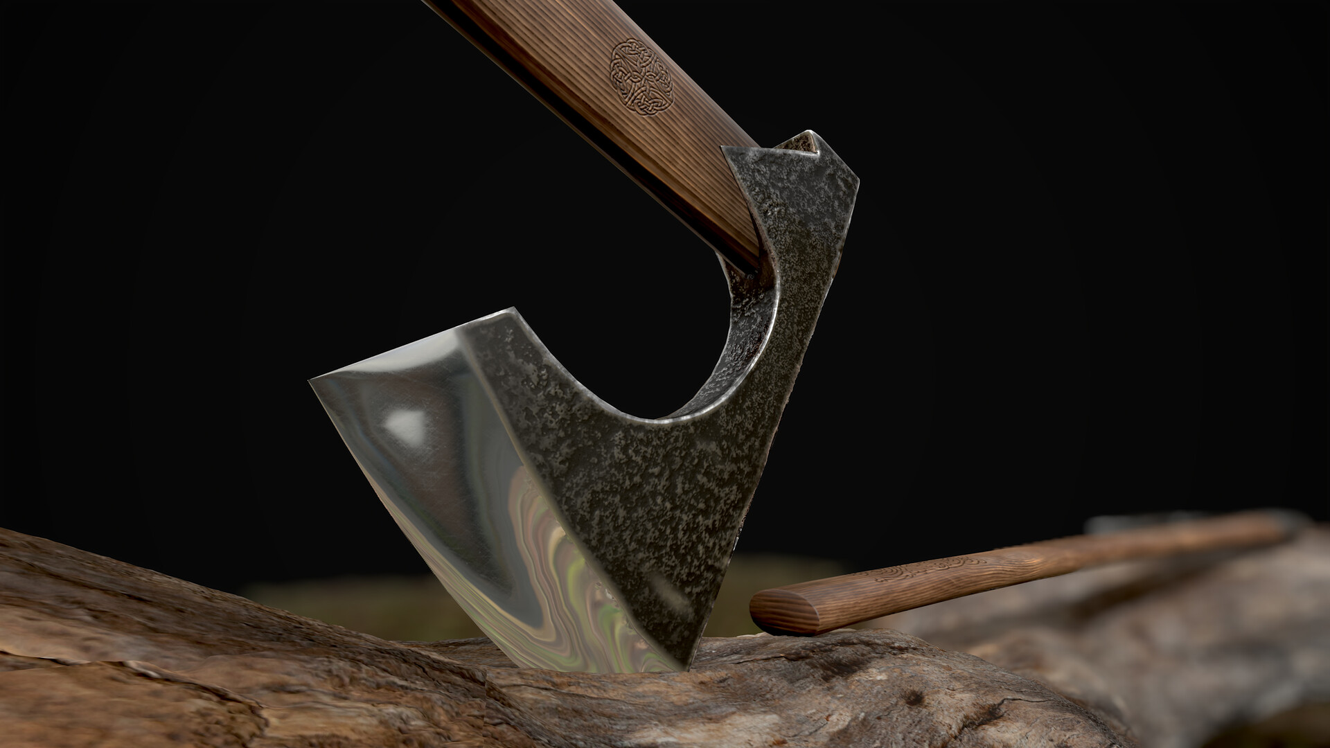 Igor Afanasev - Props and materials created by me for the project ,, Medieval smithy