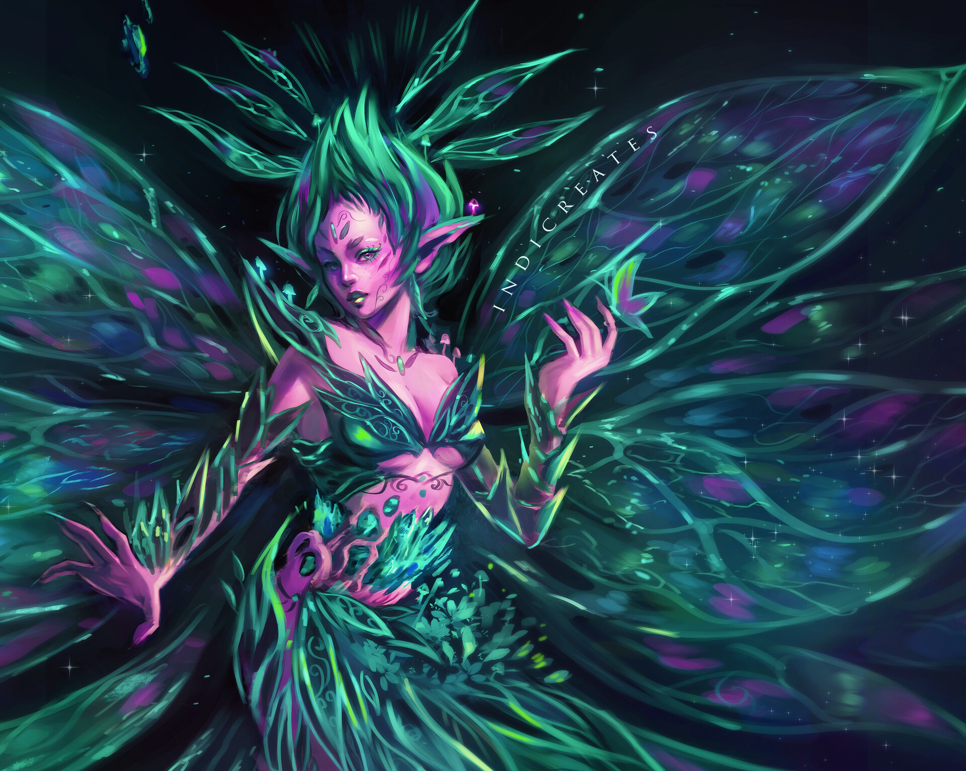 Indi creates - Florina Verlon - Full Character Design process and ...