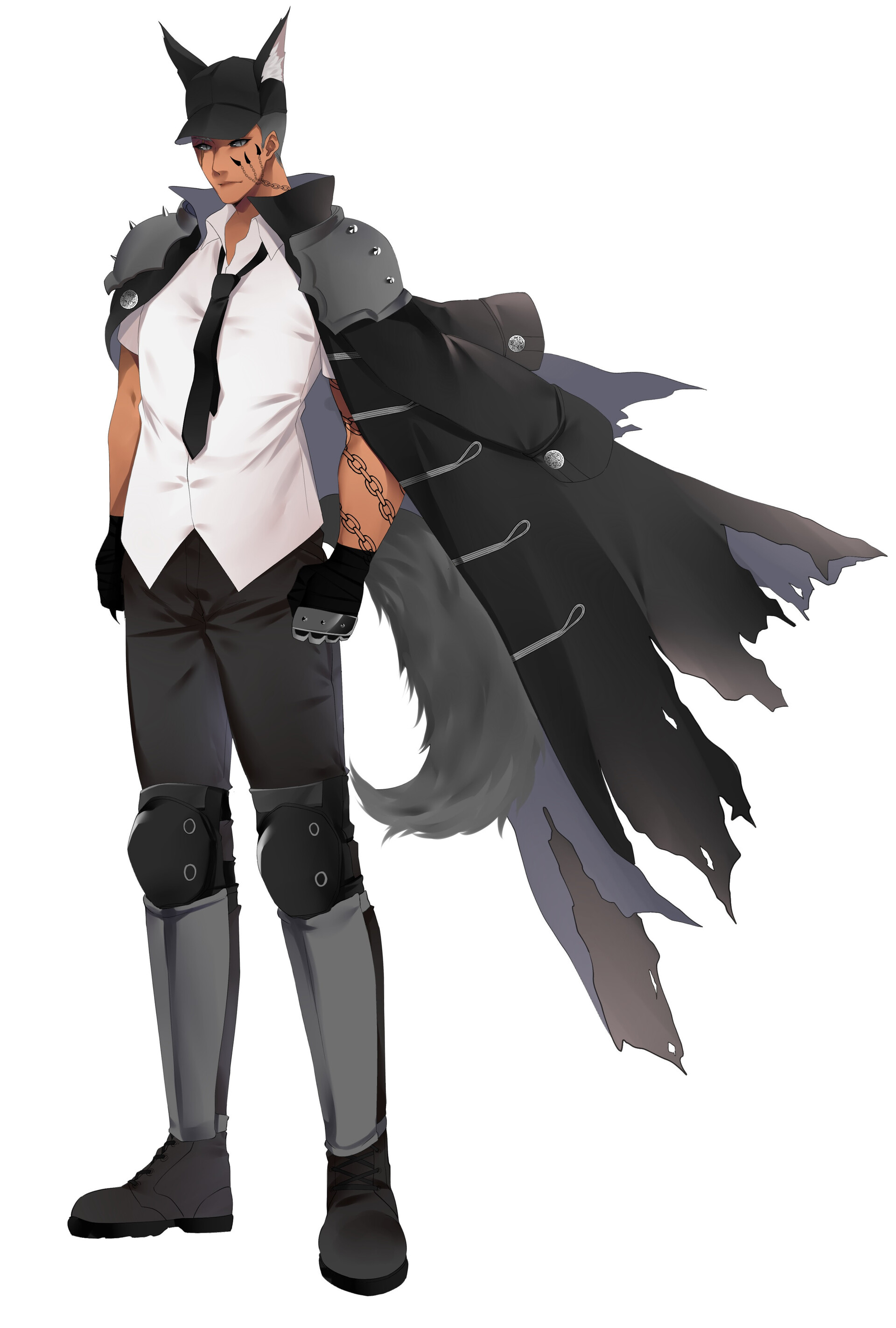 ArtStation - Wolf Man Commission