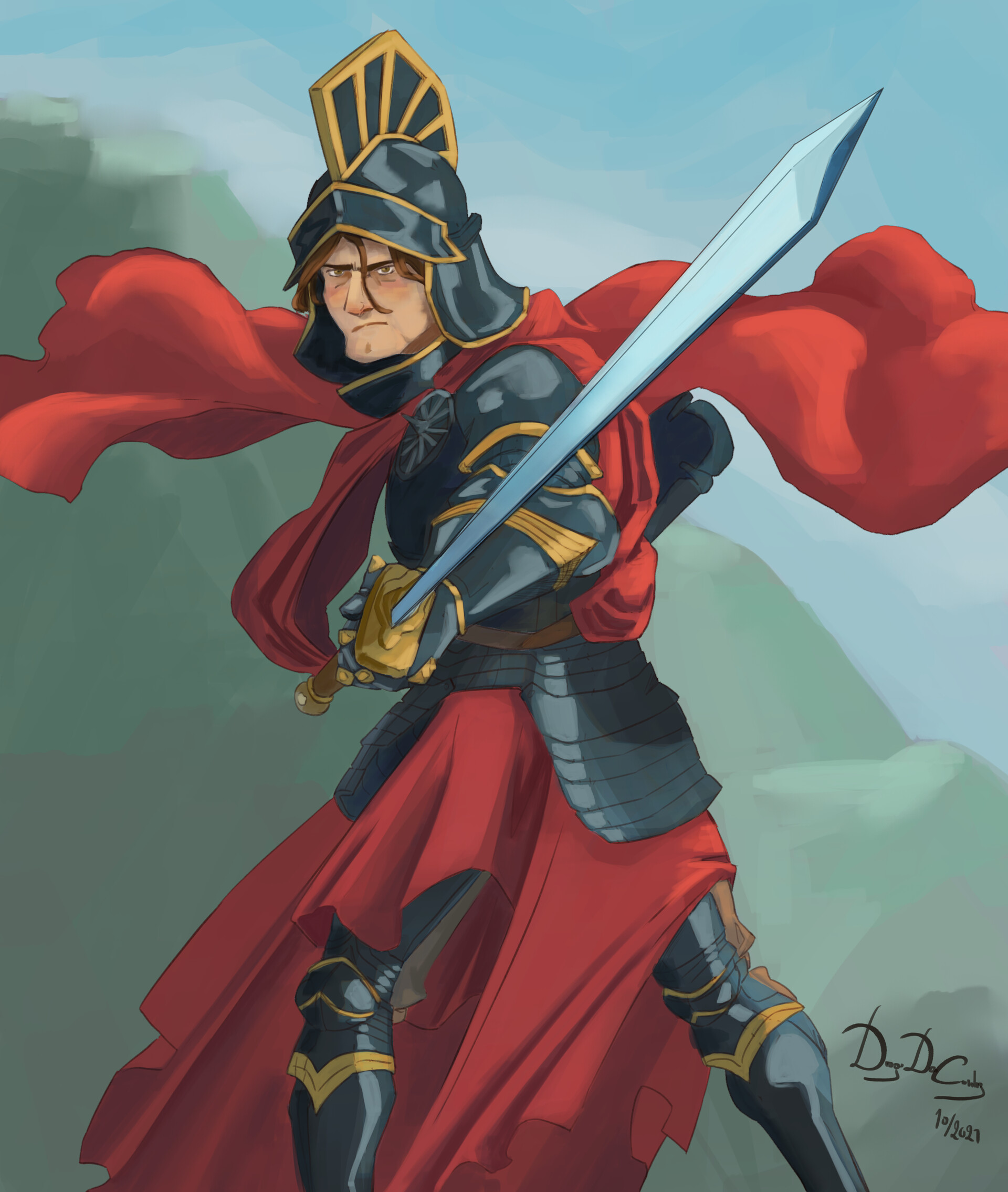 ArtStation - Renaissance Byzantine Emperor