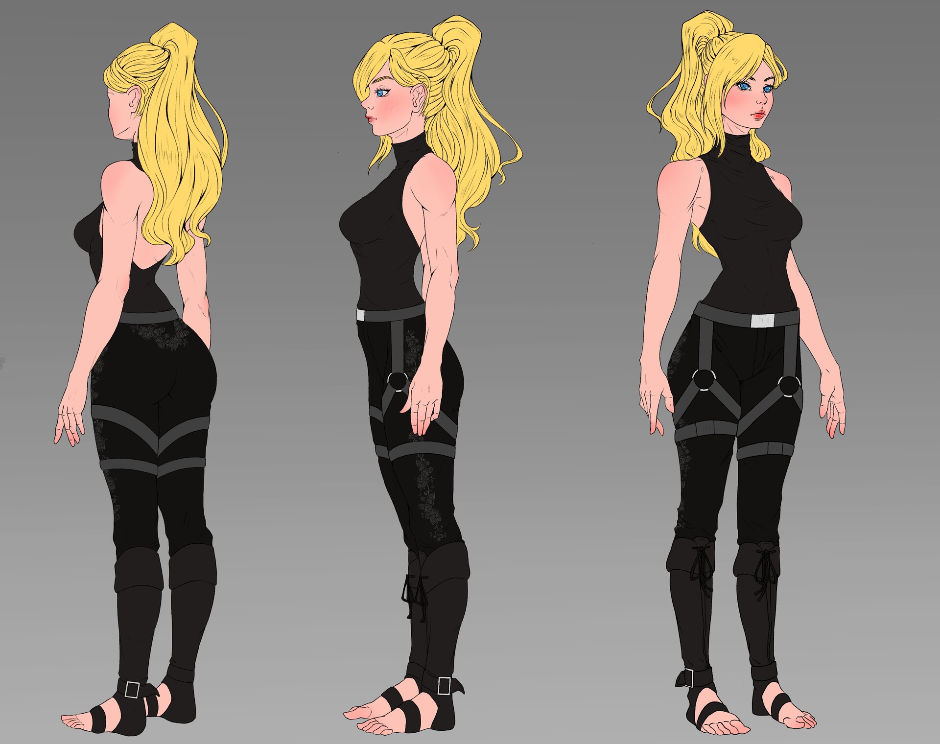 ArtStation - Character sheet 2