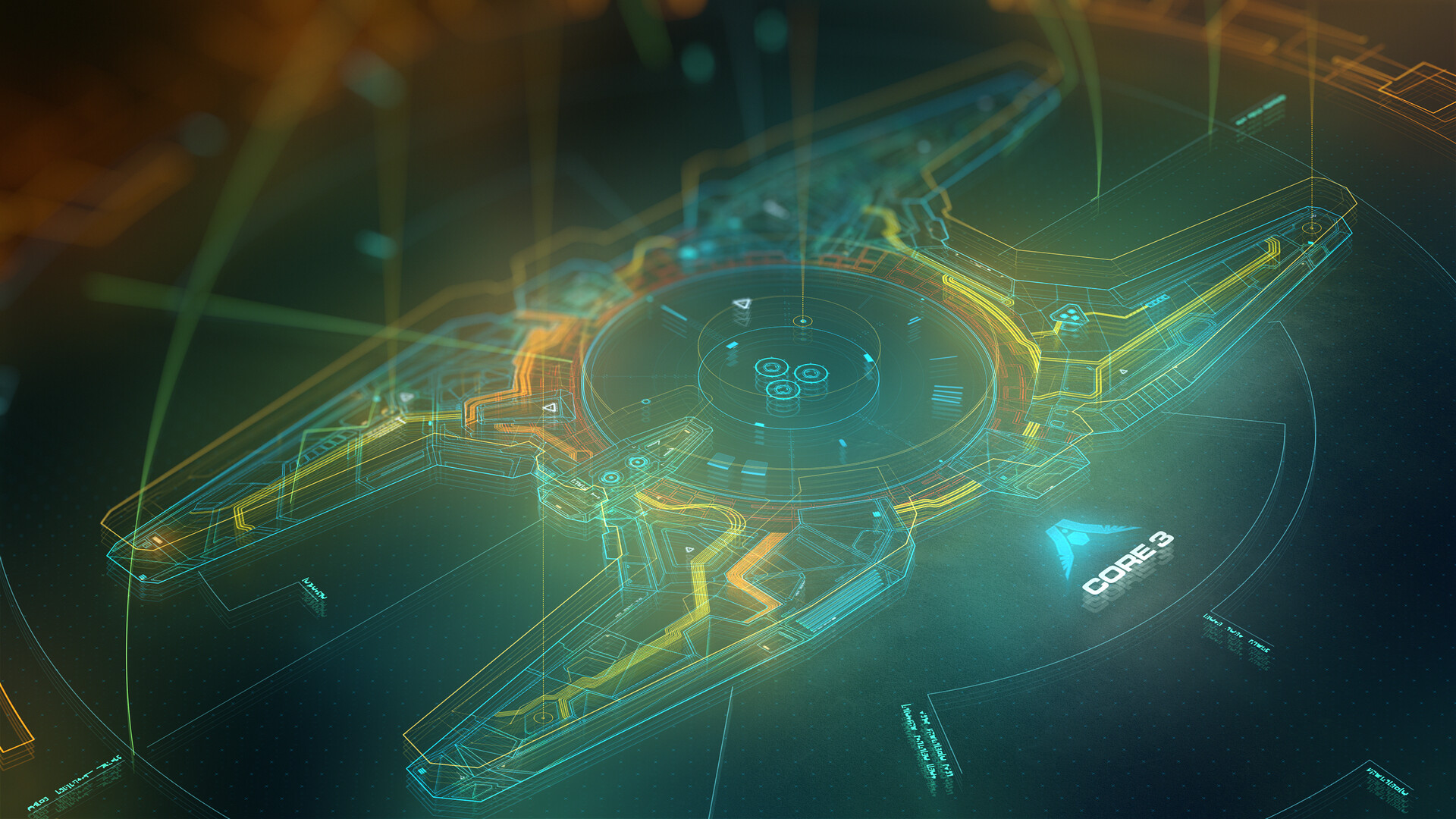 ArtStation - Hyperspace Core (Homeworld Fan Art)