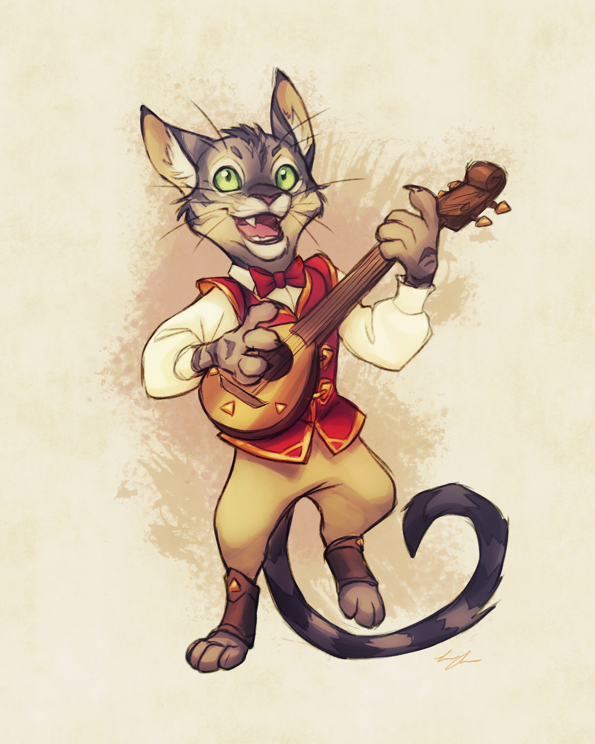 ArtStation - D&D Cats