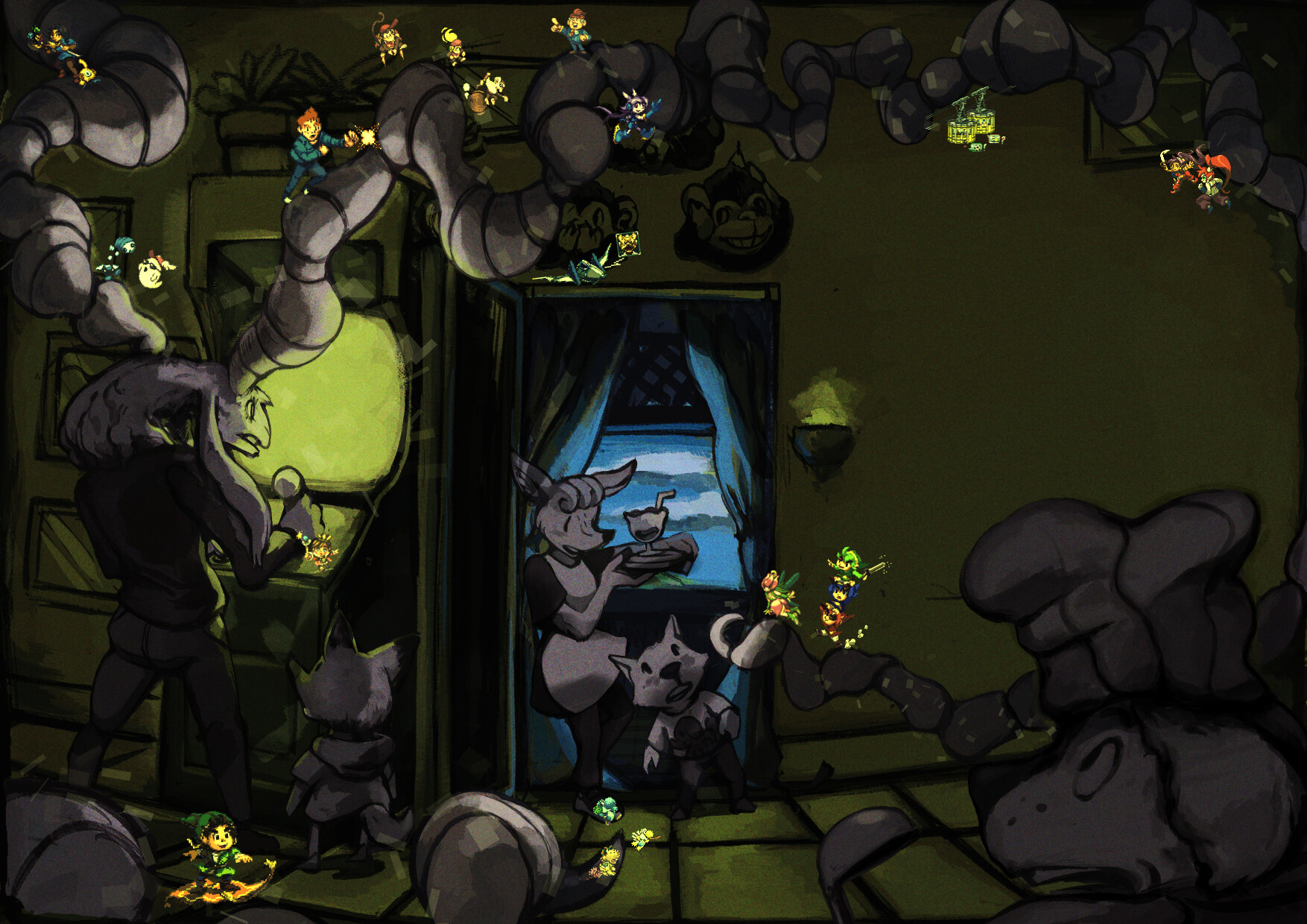 ArtStation - Sip of Tea Illustration Work (Part 2)