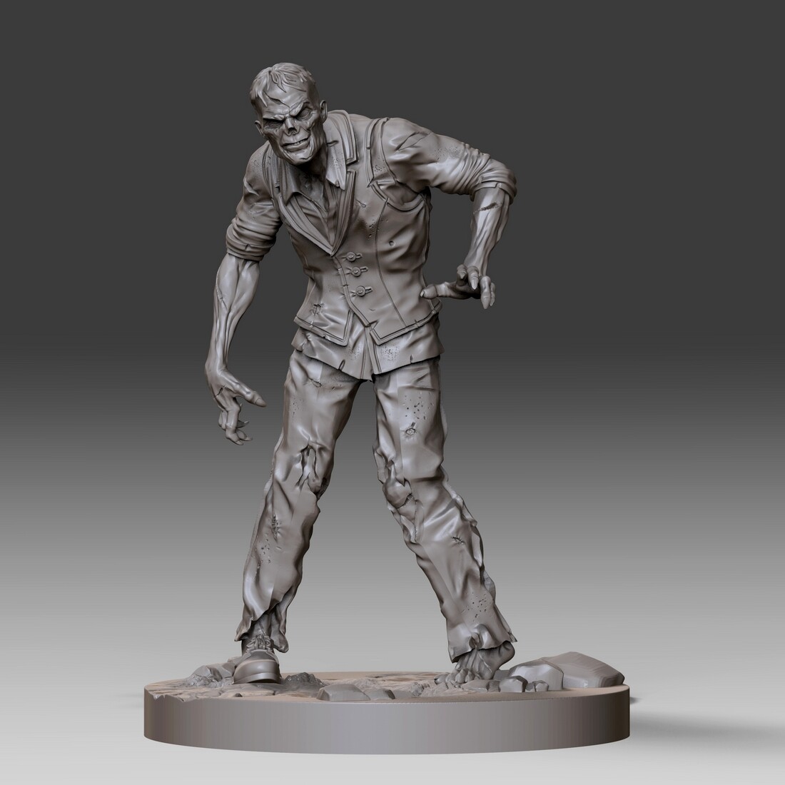 ArtStation - Where is my brain (3D sculpt with Zbrush)