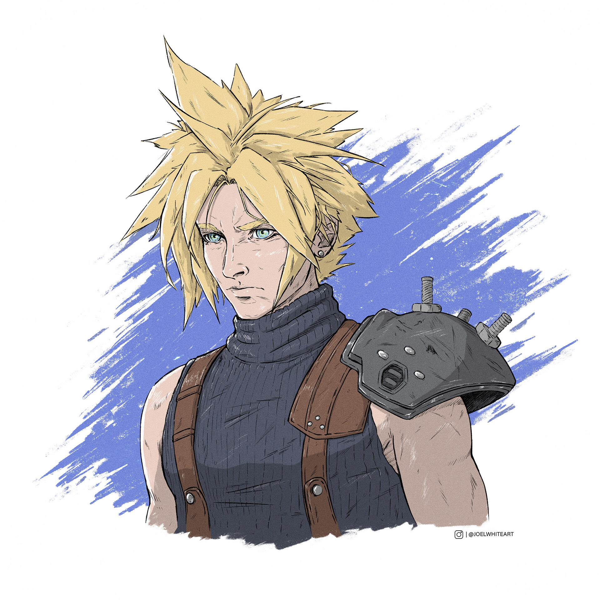 ArtStation - Cloud Strife - Final Fantasy 7