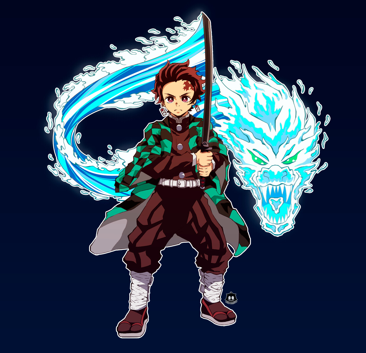 ArtStation - tanjiro kamado