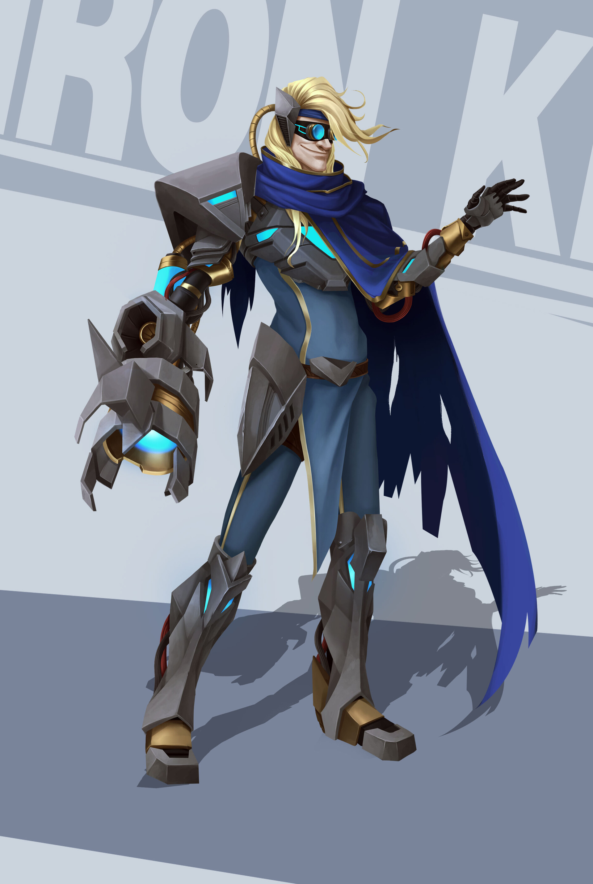 ArtStation - Scrap iron Knight-Corsac fox