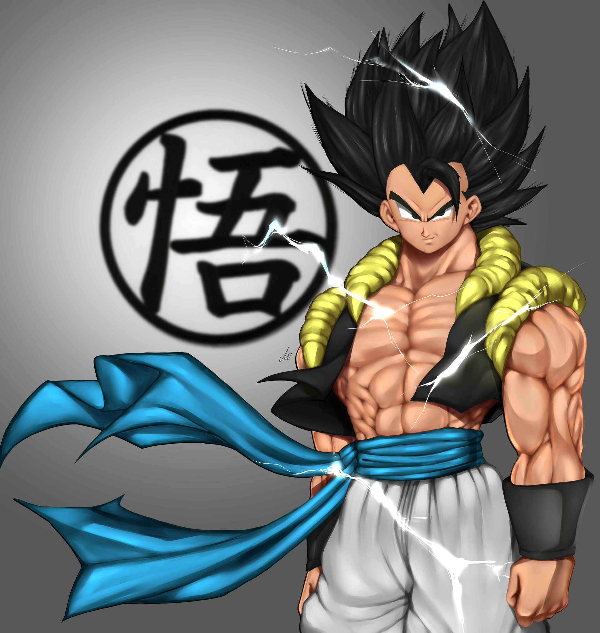 ArtStation - Gogeta!! Fusion Dance